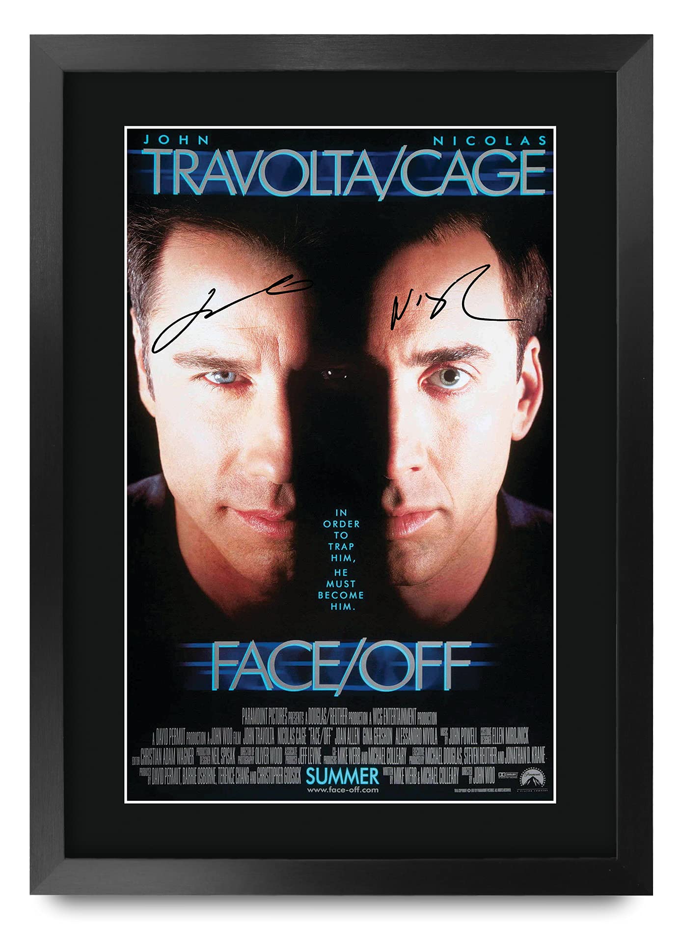Amazon.com: HWC Trading Face Off Movie Poster Nicholas Cage John ...