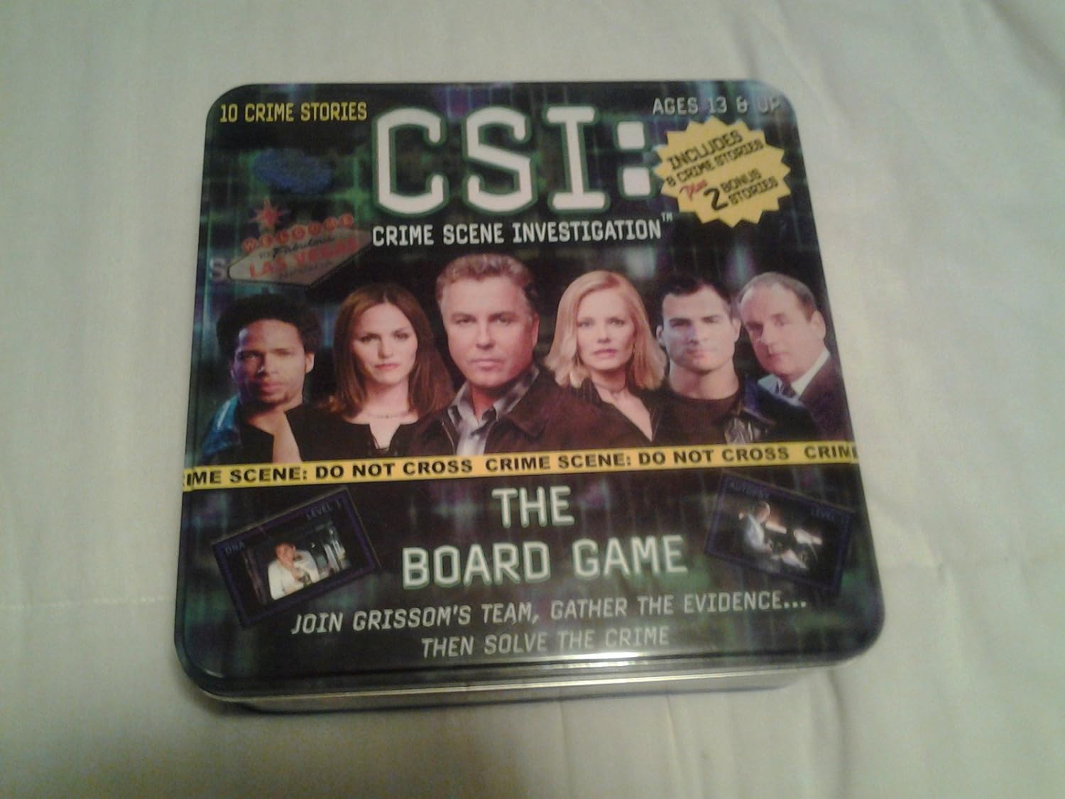 Amazon.com: CSI: Crime Scene Investigation (10 Crime Stories) Tin ...