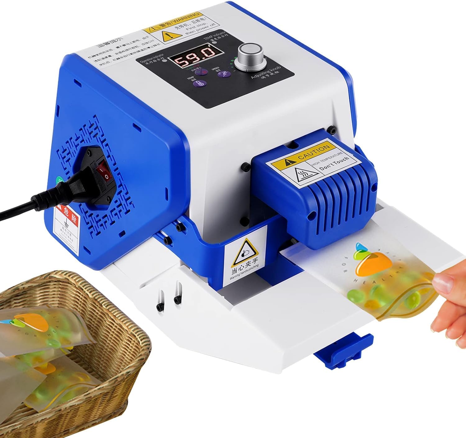 Amazon.com: Frifreego Automatic Band Sealer Continuous Heat Bag Sealing ...