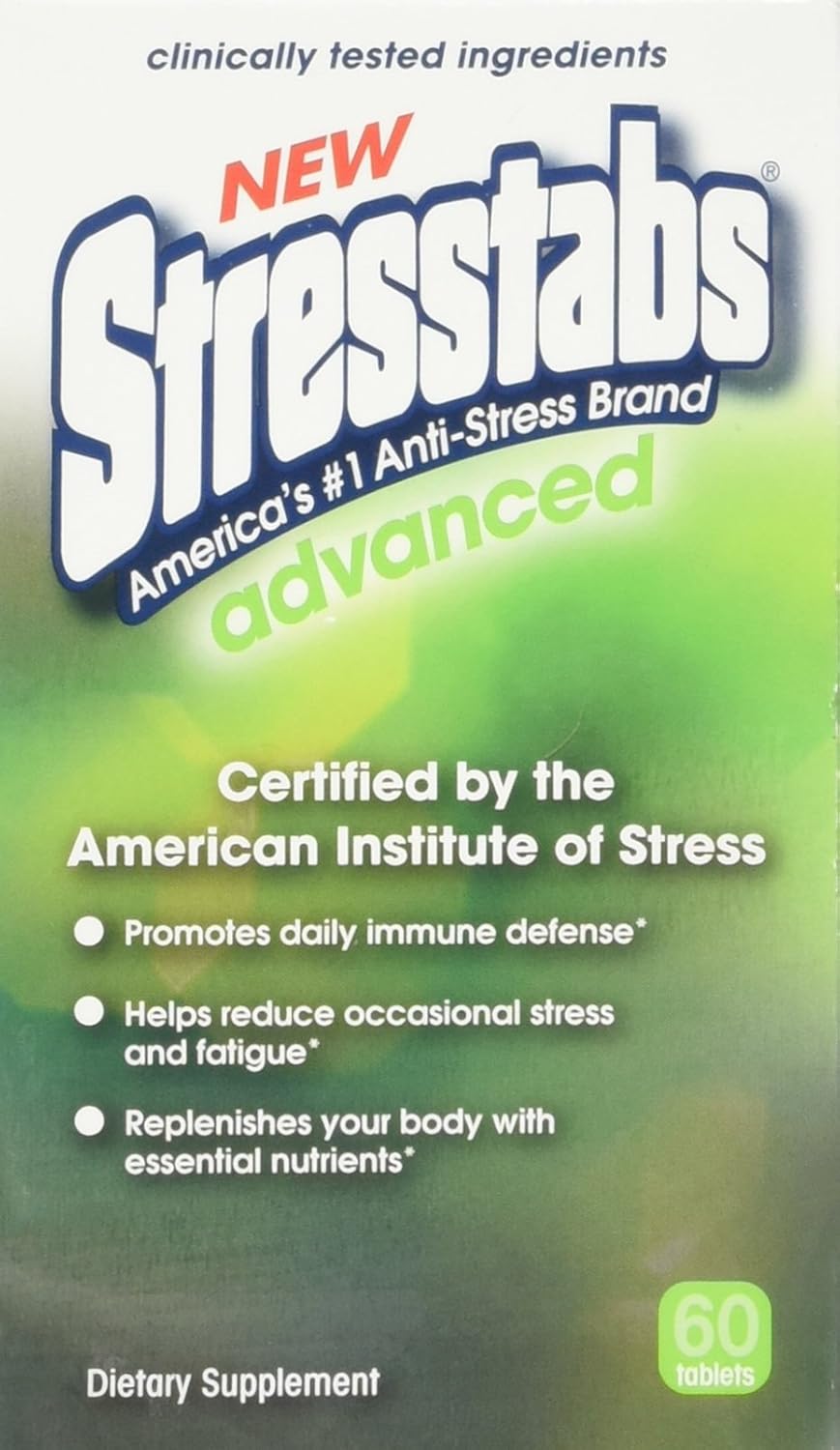 Amazon.com: Stresstabs Advanced Tablets 60 Tablets : Health & Household