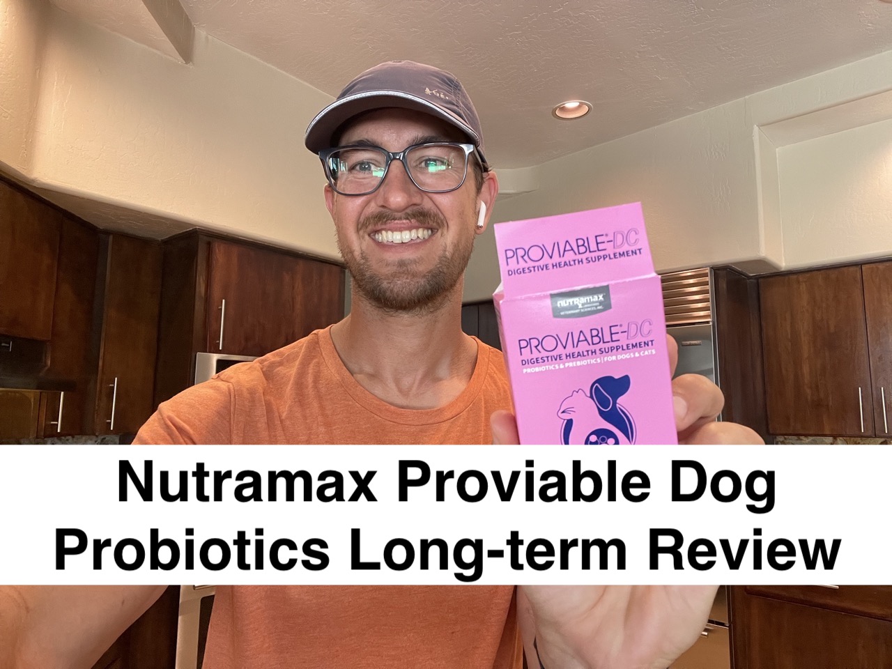 Watch Nutramax Proviable Dog Probiotics Long-term Review on Amazon Live