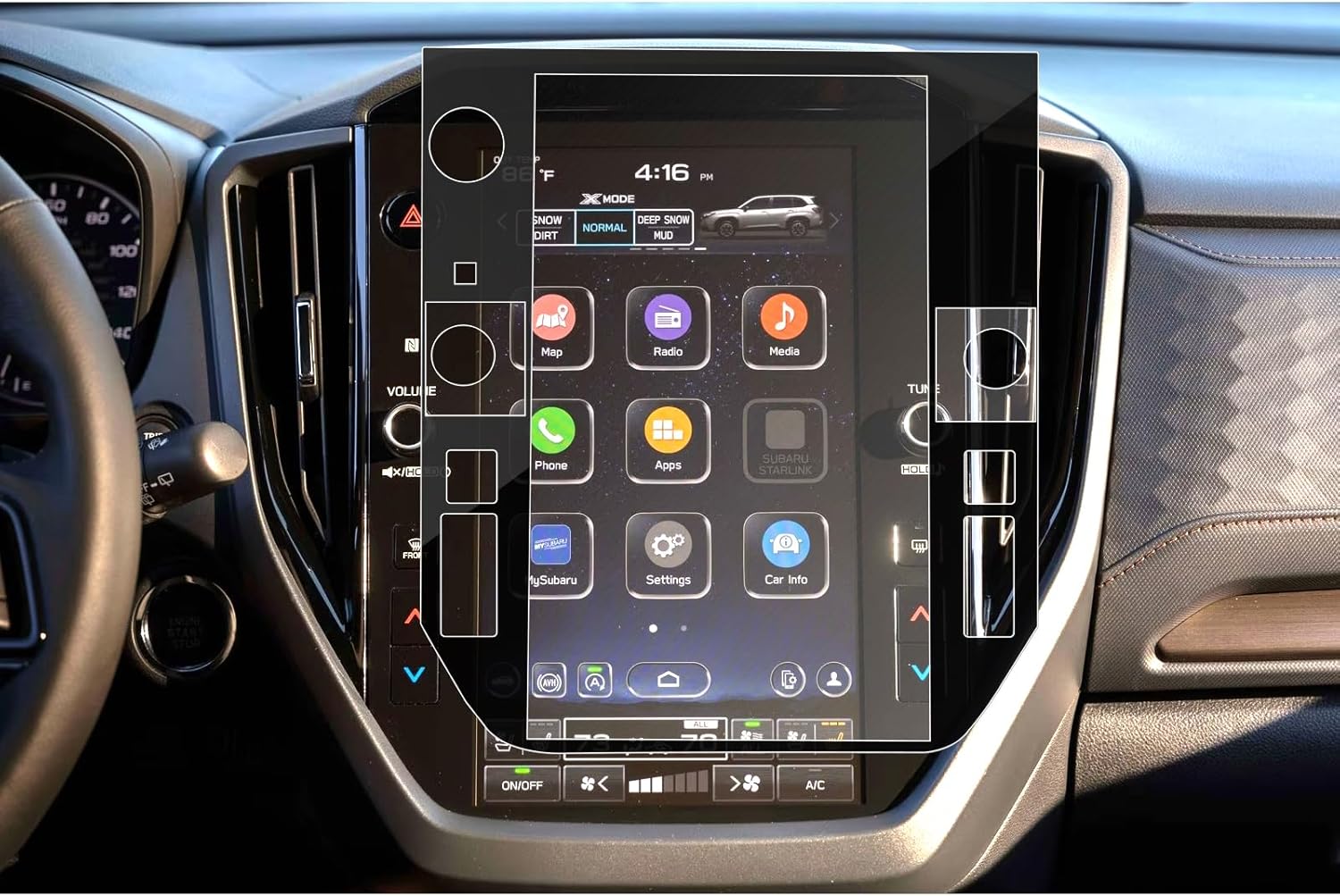 Amazon.com: SXCY for 2025 Subaru Forester Tempered Glass Screen ...