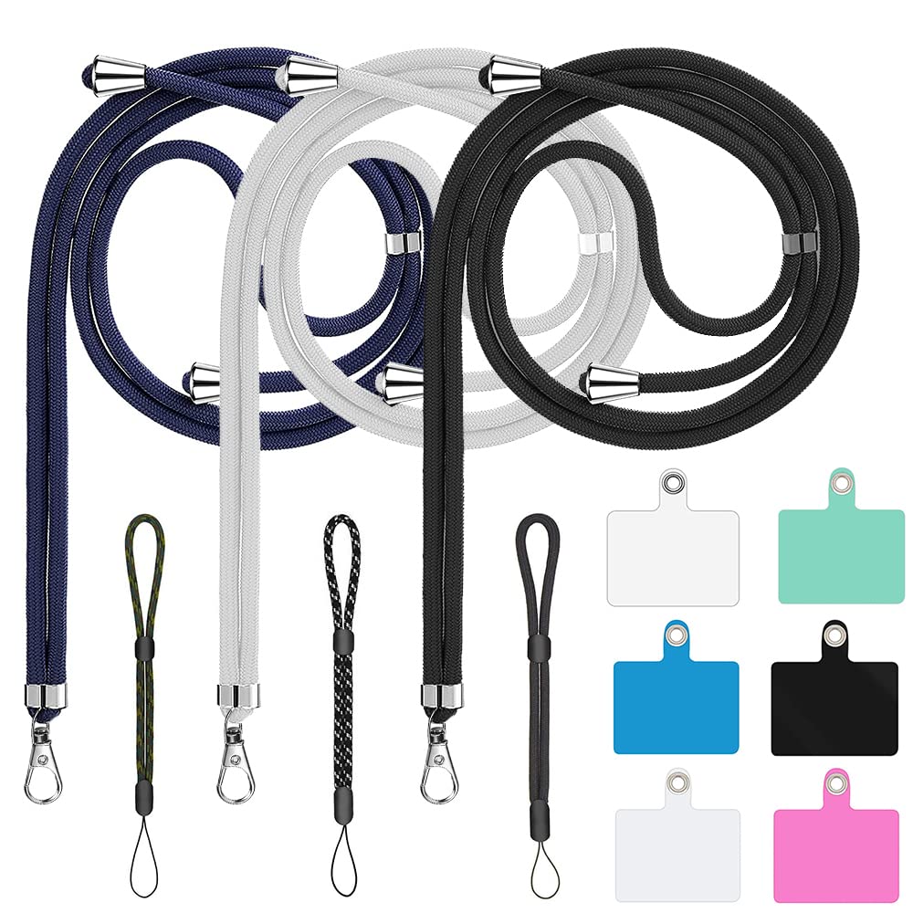Cell Phone Lanyard, 3 Pcs Universal Adjustable Phone Crossbody Lanyard ...
