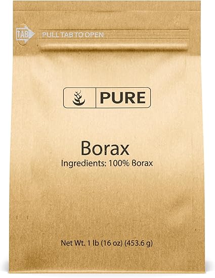 Amazon.com: Pure Original Ingredients Borax (1 lb), Multipurpose ...