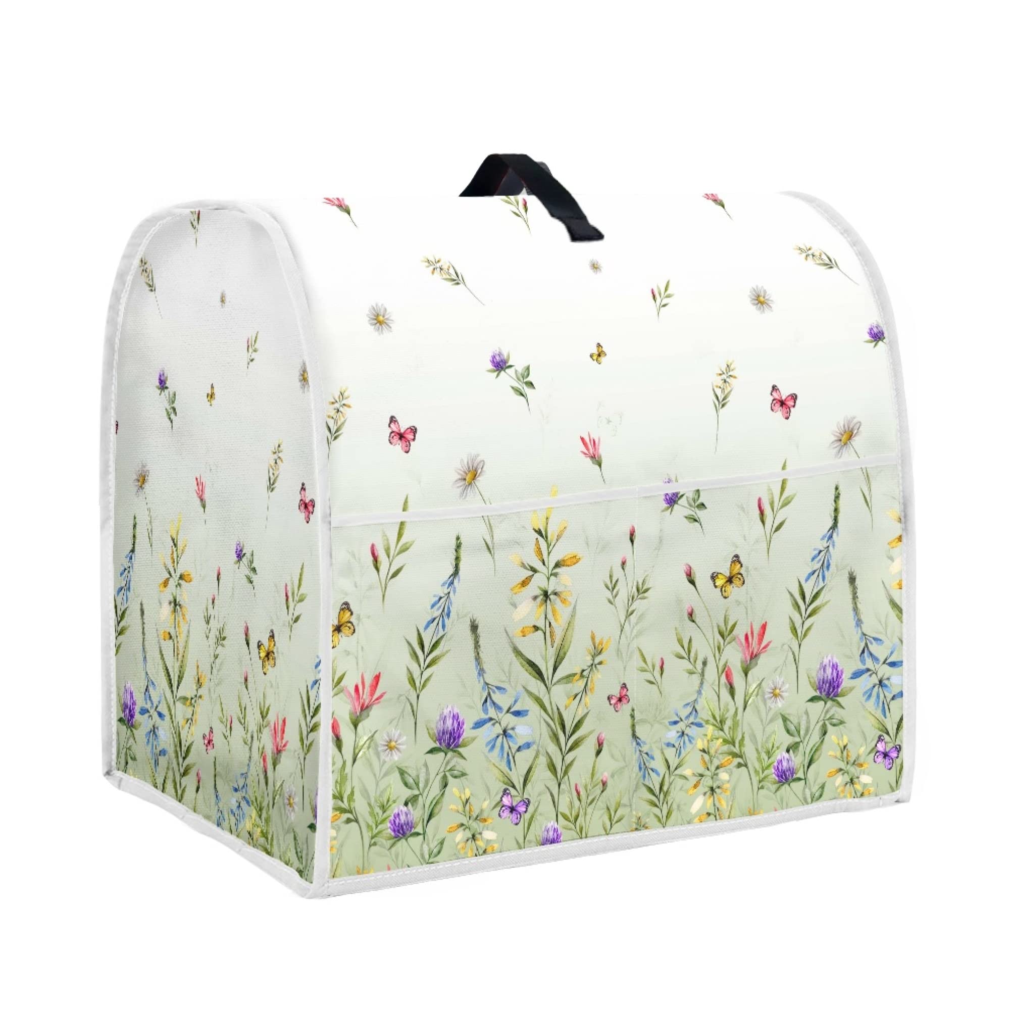 chaqlin Garden Flower Stand Mixer Cover,Kitchen Mixer Cover with Pocket ...