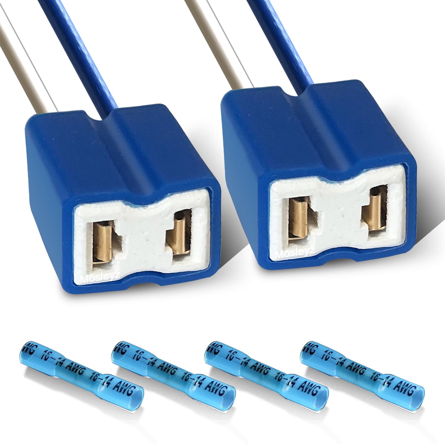 Snapklik.com : H7 Connector Female Ceramic Pigtail Plug For LED Pigtail ...