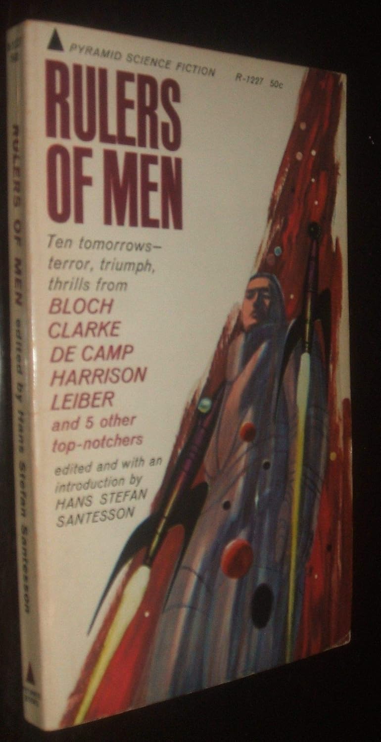 Rulers of Men: Hans Stefan (editor) (Robert Bloch; Frit, Jack Gaughan ...