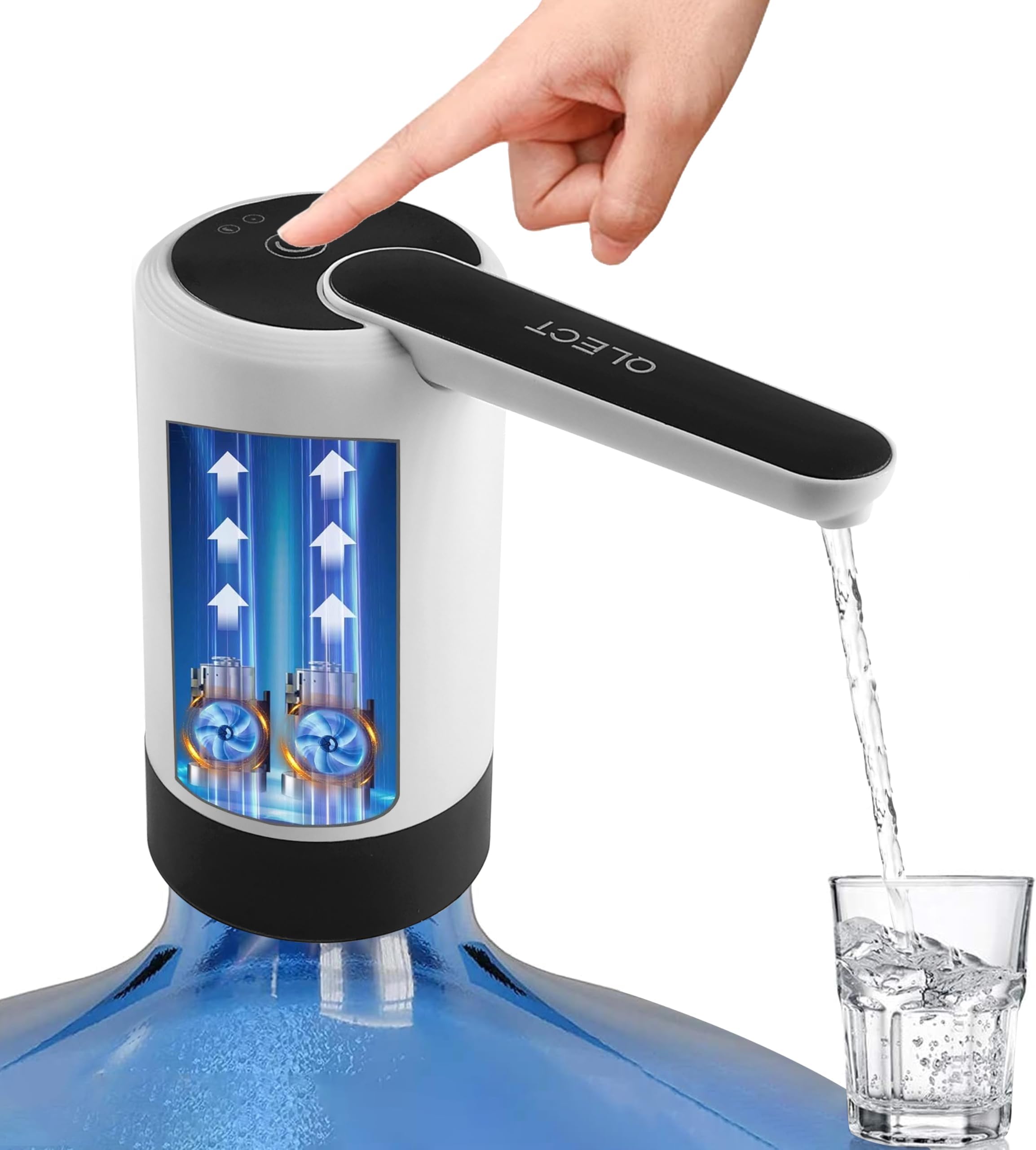 Automatic Water Dispenser Pump for 20 Litre Bottle | Portable USB Rechargeable Water Pump ...