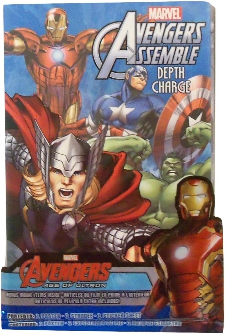 Meggan's Warehouse Marvel Avengers Assemble Micro Comic Fun Pack ~ Pack ...