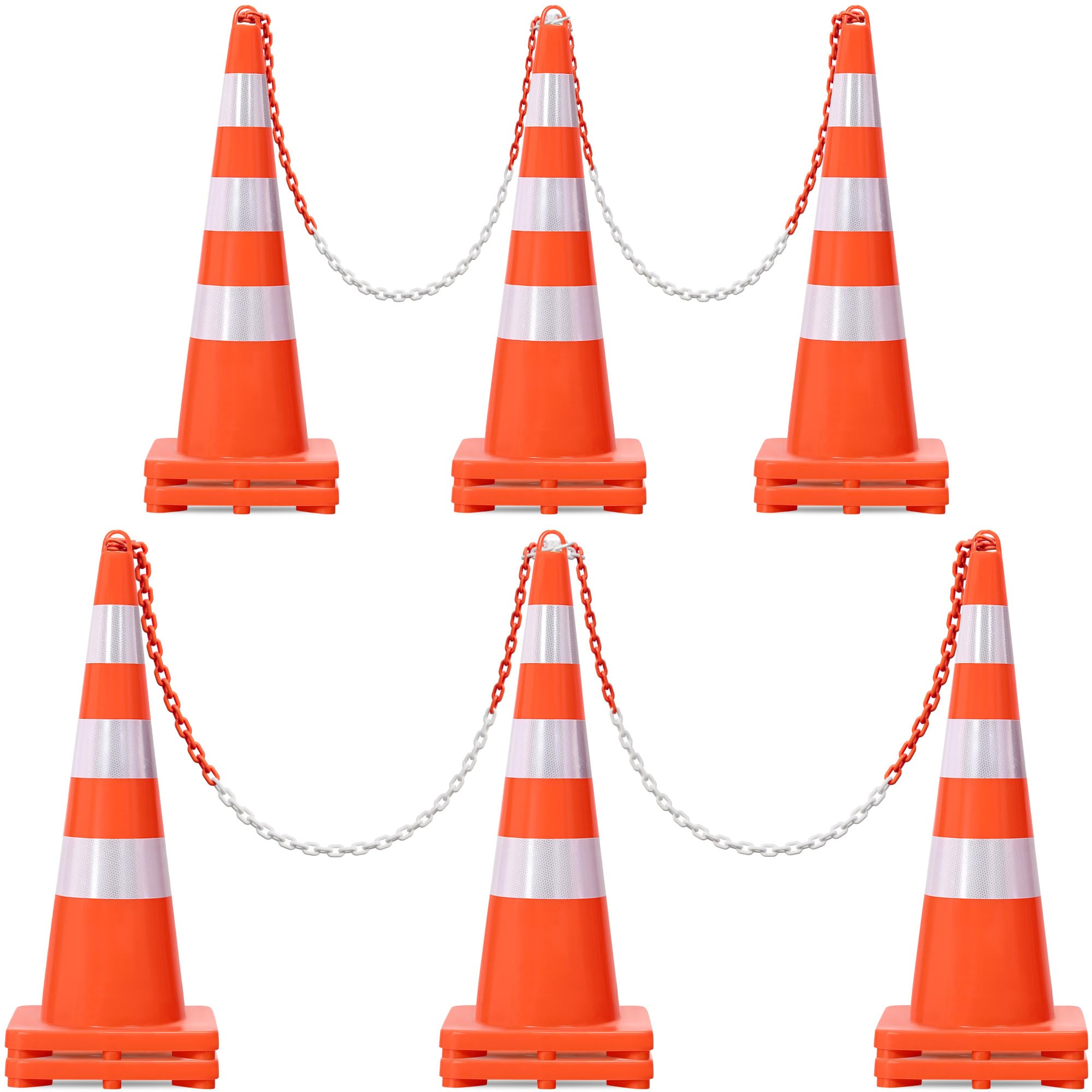 Snapklik.com : YITAHOME Traffic Cones 36 Inch (12 Pack)