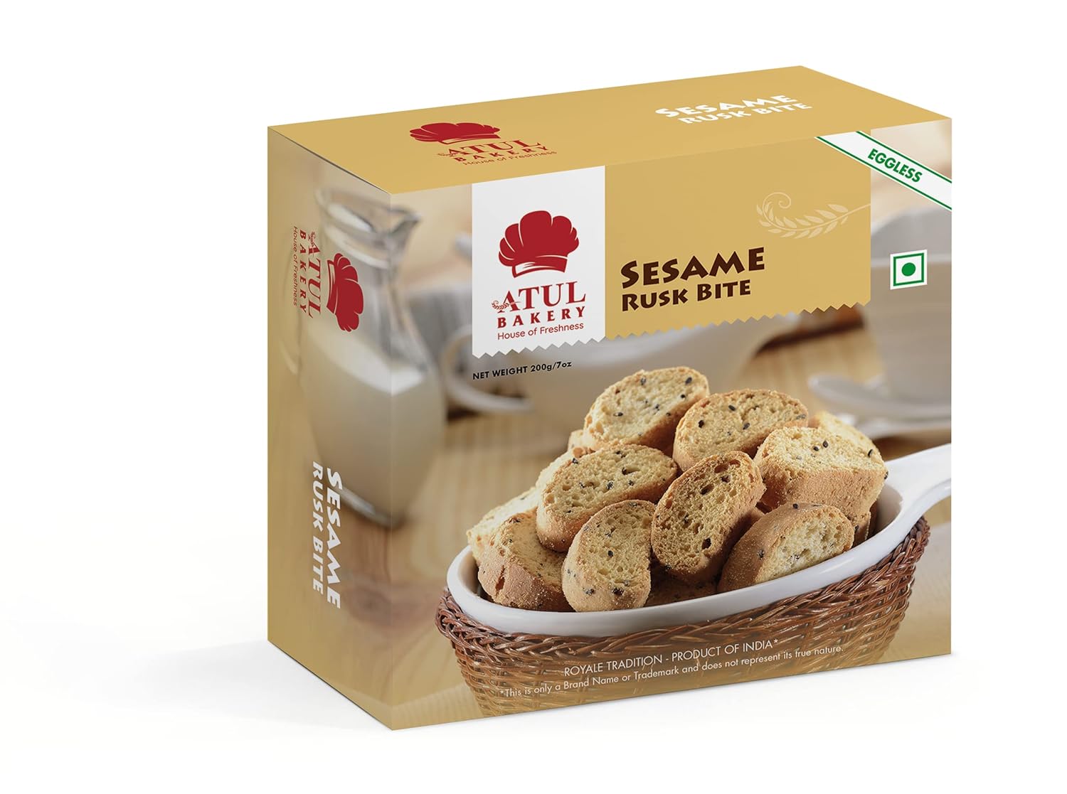 ATUL BAKERY Sesame RUSK BITE : Amazon.in: Grocery & Gourmet Foods