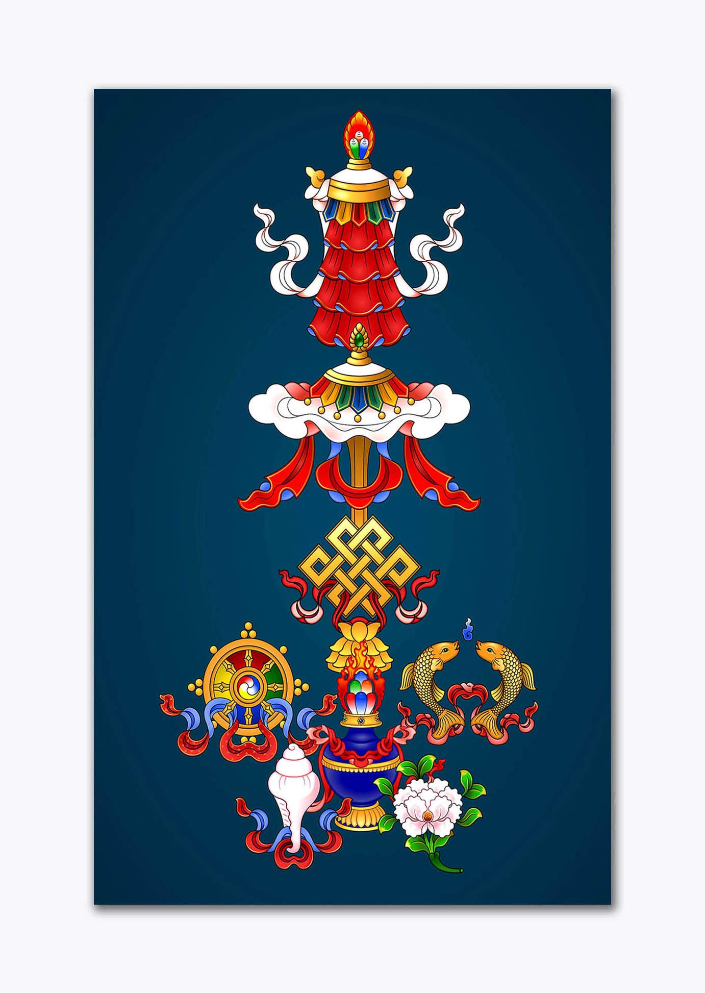 Tibetan Buddhist Art Symbols