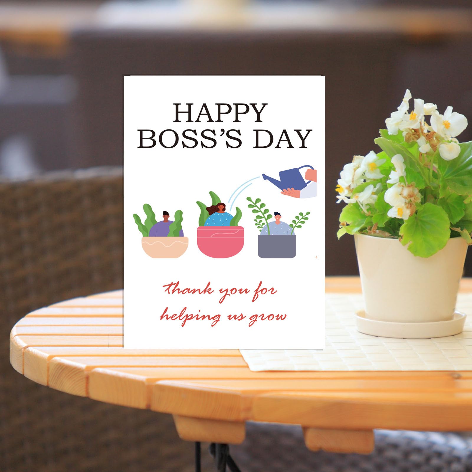 Snapklik.com : Boss Day Card, Thanks Boss Card, Thank You For Helping ...