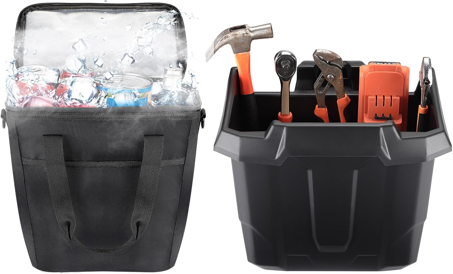 Amazon.com: KEMIMOTO 2 in 1 Design Defender Center Underseat Storage ...