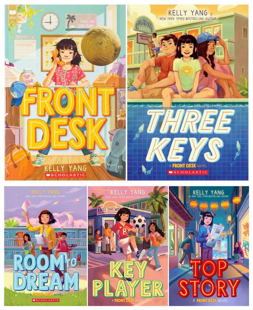 Front Desk Series 5 Books Set (Hardcover Edition): Kelly Yang: Amazon ...