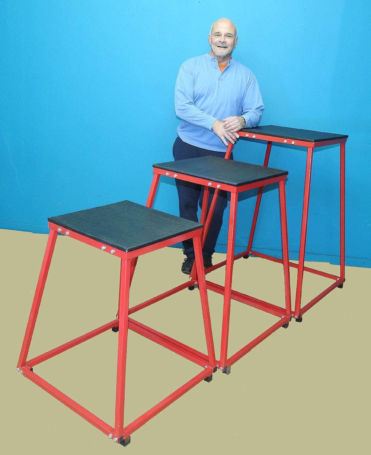 Buy TDS Plyometric Jump Box 3 pc Set Consists of 30, 36 & 42 inches for ...