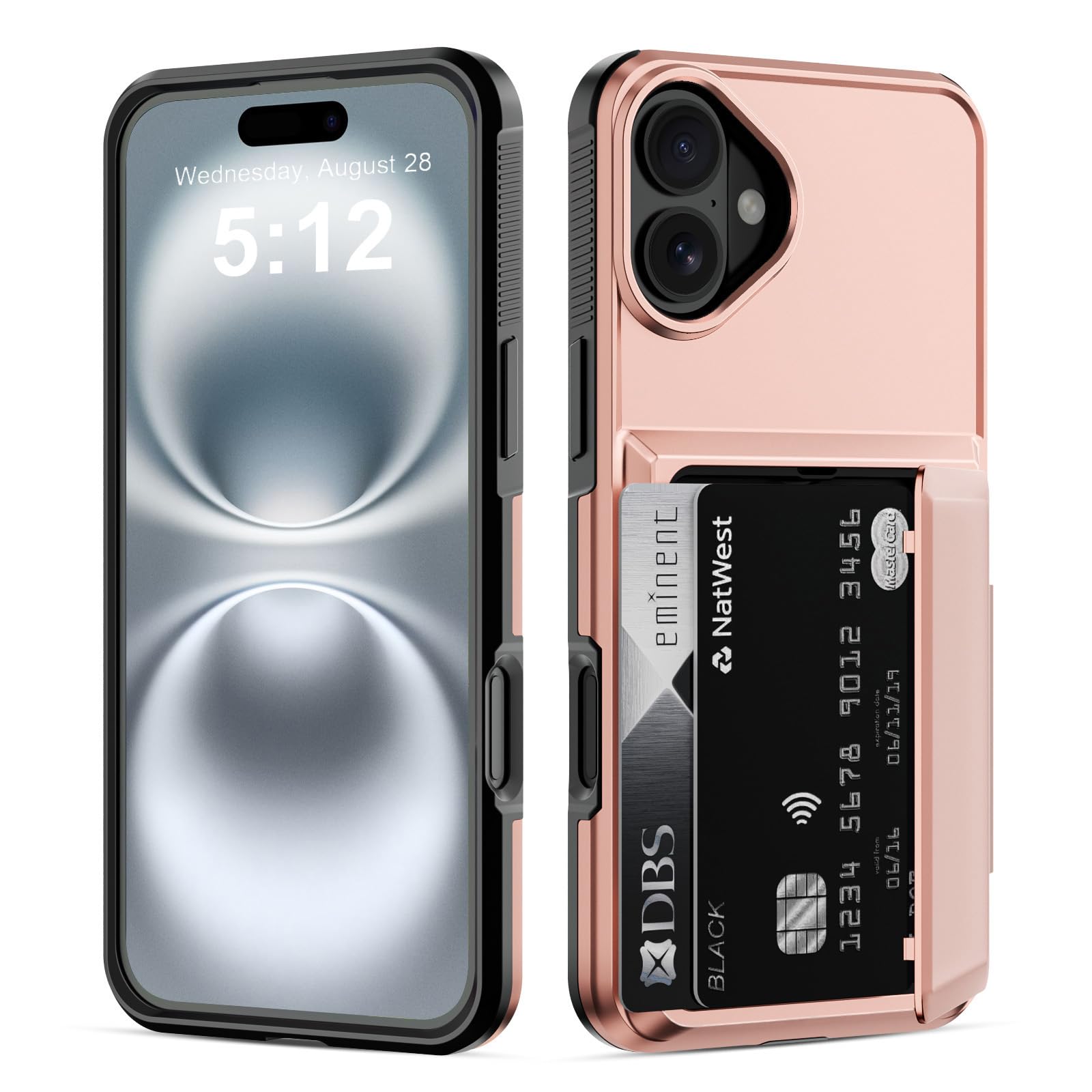 Amazon.com: ACANDYA for iPhone 16 Case Wallet Protective Phone Case ...