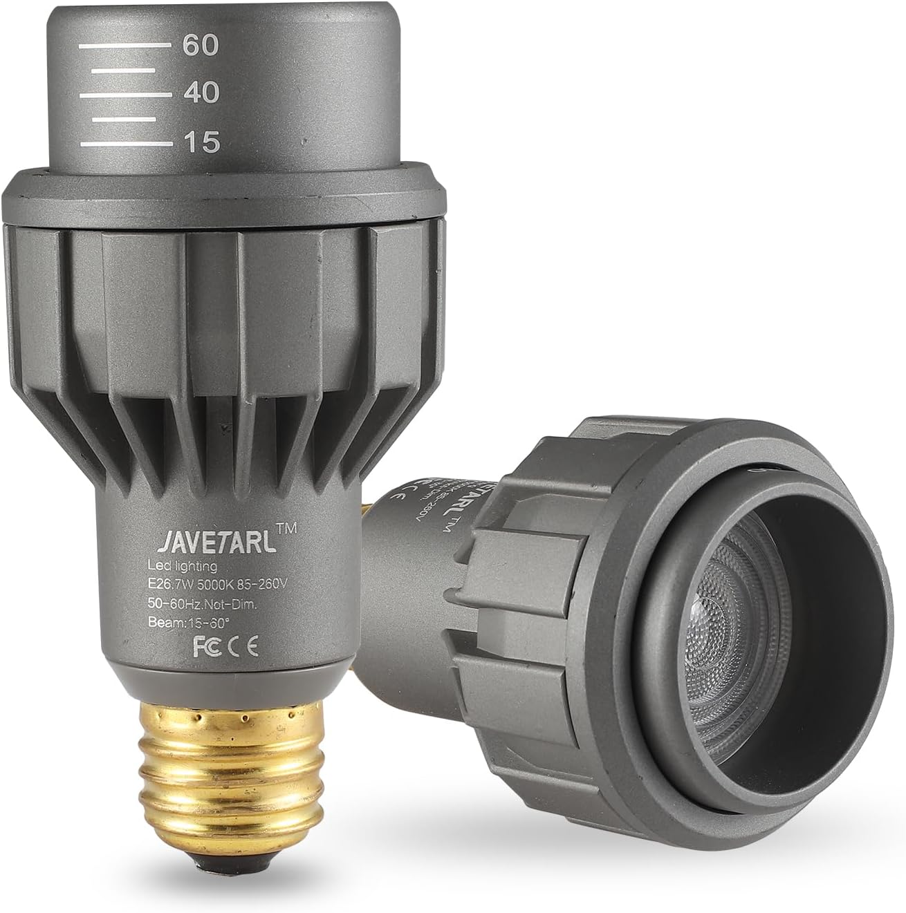 Javetarl PAR20 LED Light Bulbs,E26 Recessed Spotlight Bulb for ...