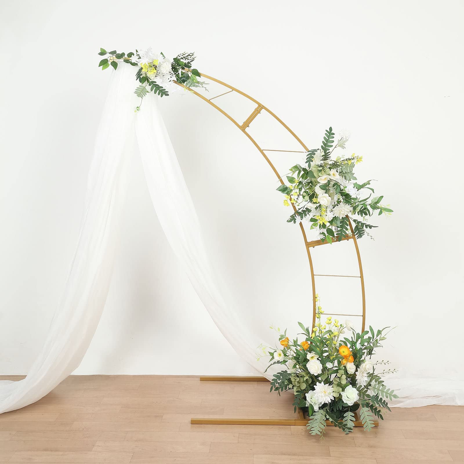 Buy Efavormart 6.5ft Gold Metal Crescent Moon Wedding Arch Photography ...