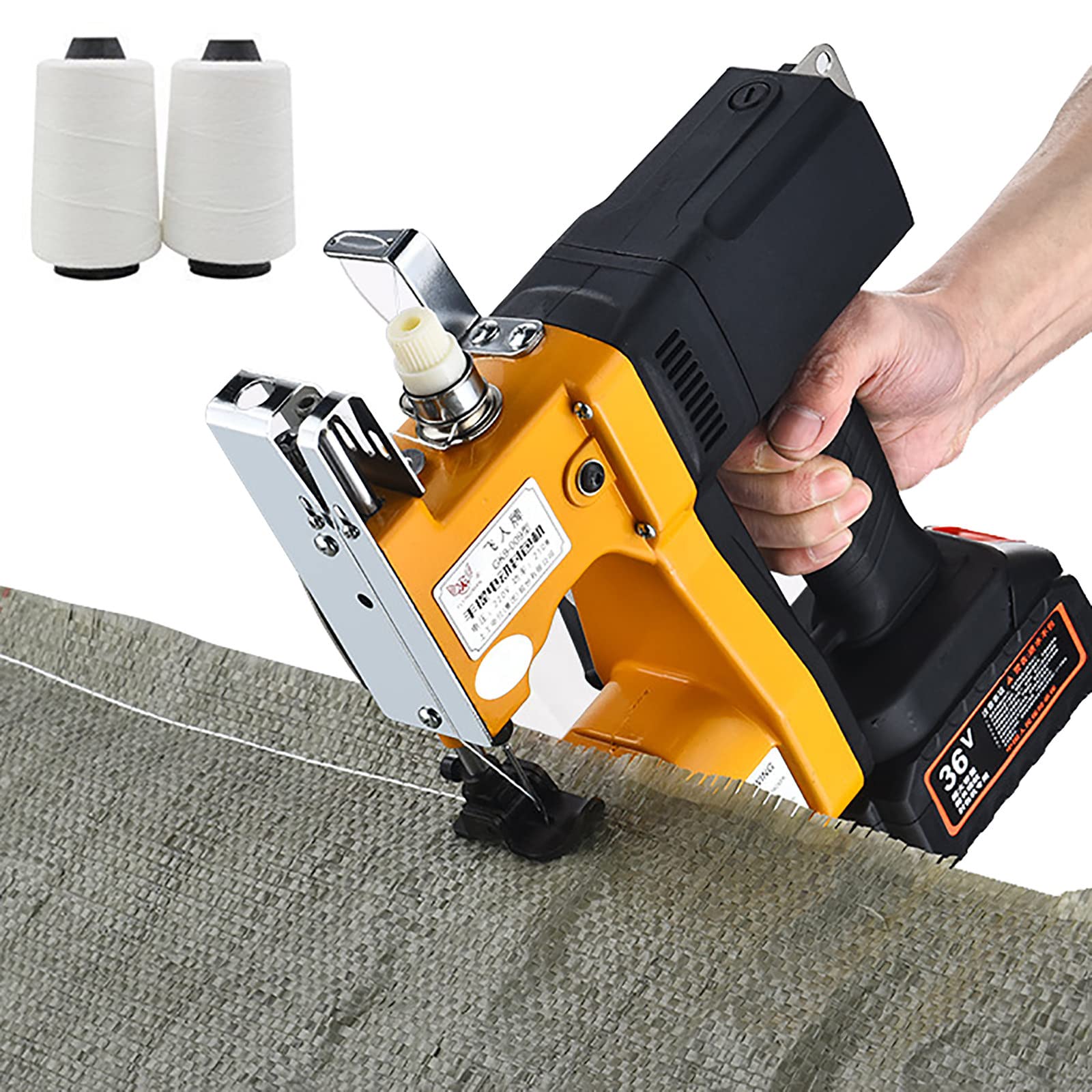 UZOURI Bag Closer Sewing Machine, Handheld Bag Stitcher/Electric Bag ...