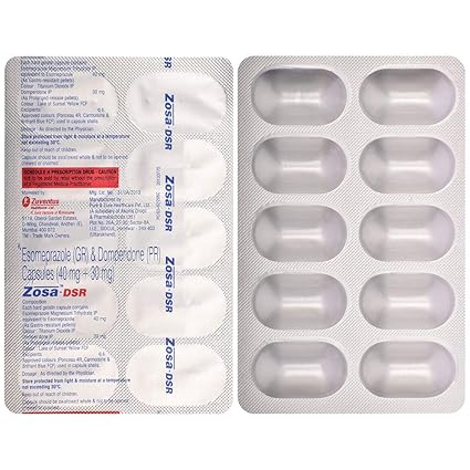 Zosa-DSR - Strip of 10 Capsules : Amazon.in: Health & Personal Care