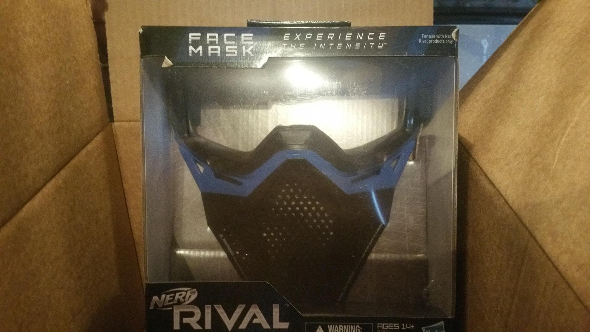 Amazon.com: Nerf Rival Face Mask (Blue) : Clothing, Shoes & Jewelry
