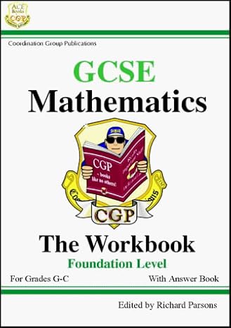 GCSE Mathematics Workbook/answers Multi-Pack - Foundation : CGP Books ...