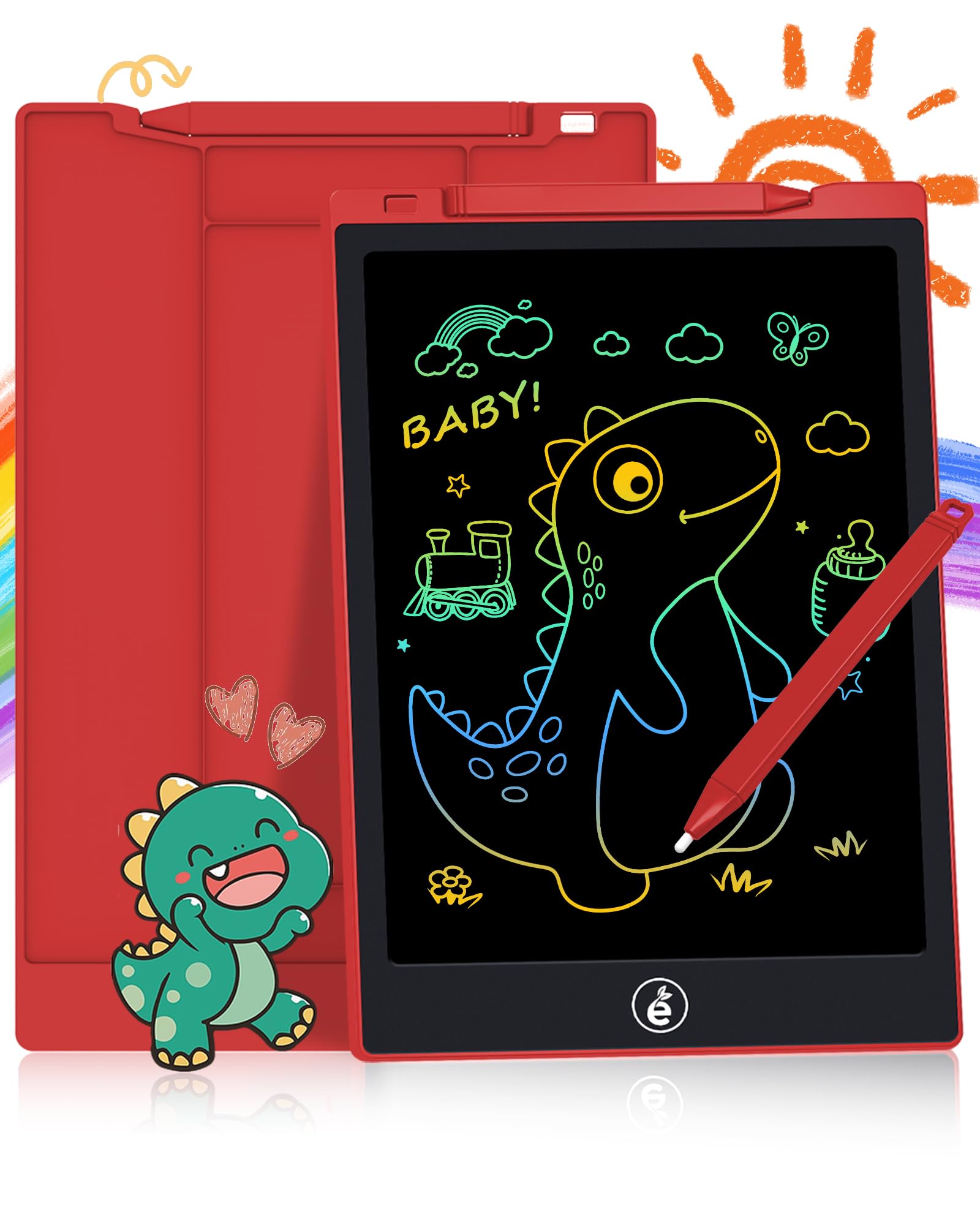 Lcd Writing Tablet Electronic Colorful Screen Drawing Board Kids ...