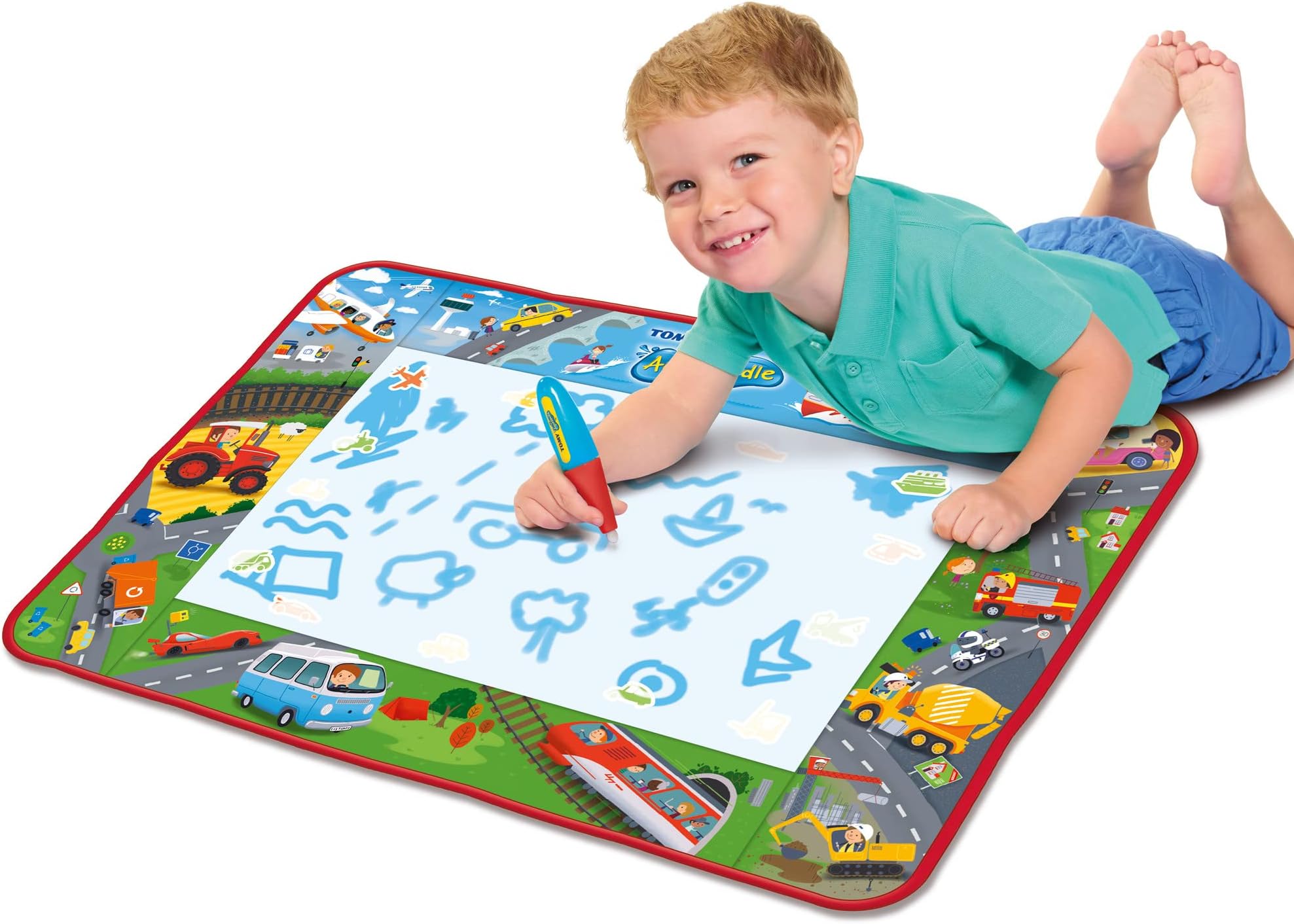 Aquadoodle Baby Water Doodle Mat, Official Tomy No Mess Colouring and ...