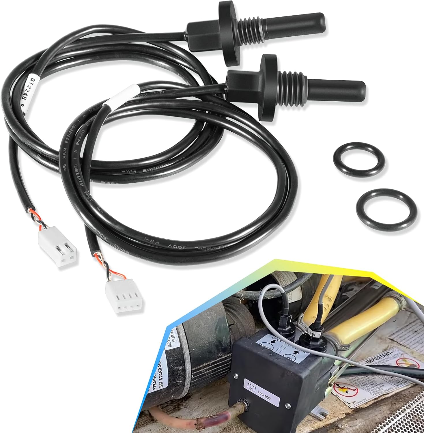 Amazon.com: Thermistor,79005 High-Limit & 79006 Control Thermostat ...