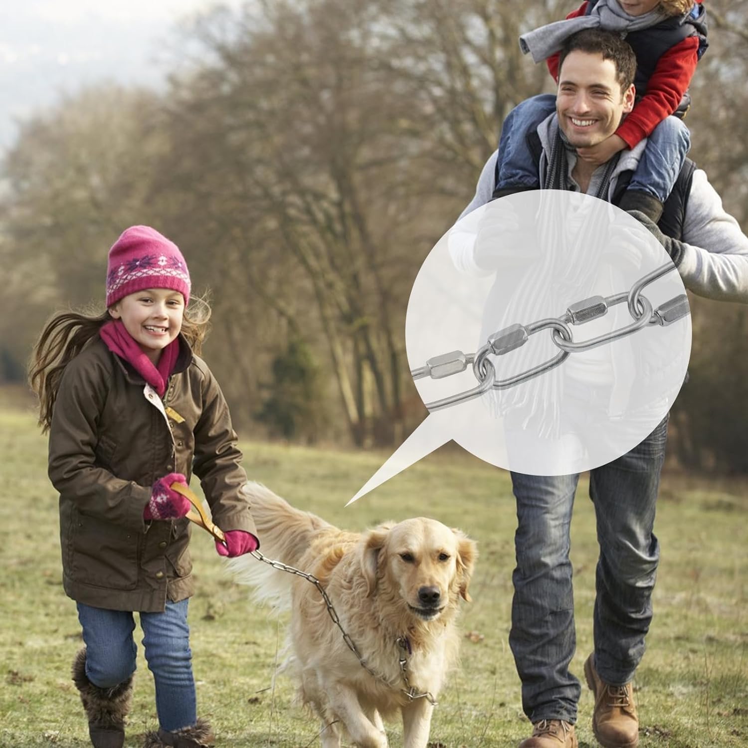 Snapklik.com : 3/16" Quick Chain Link,Stainless Steel Chain Quick Link ...
