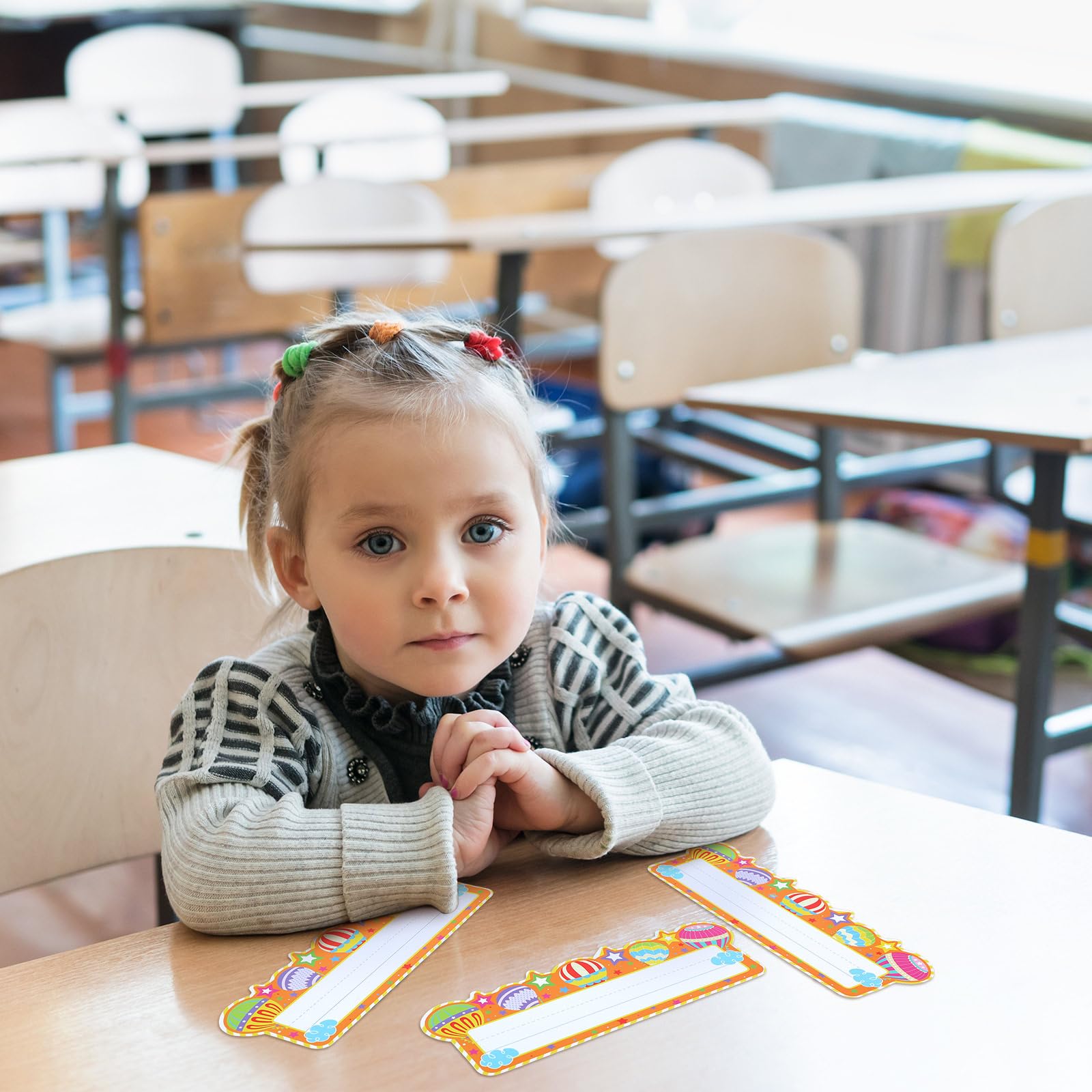 Snapklik.com : 60 Sheets Carnival Name Plates For Classroom Die Cut ...