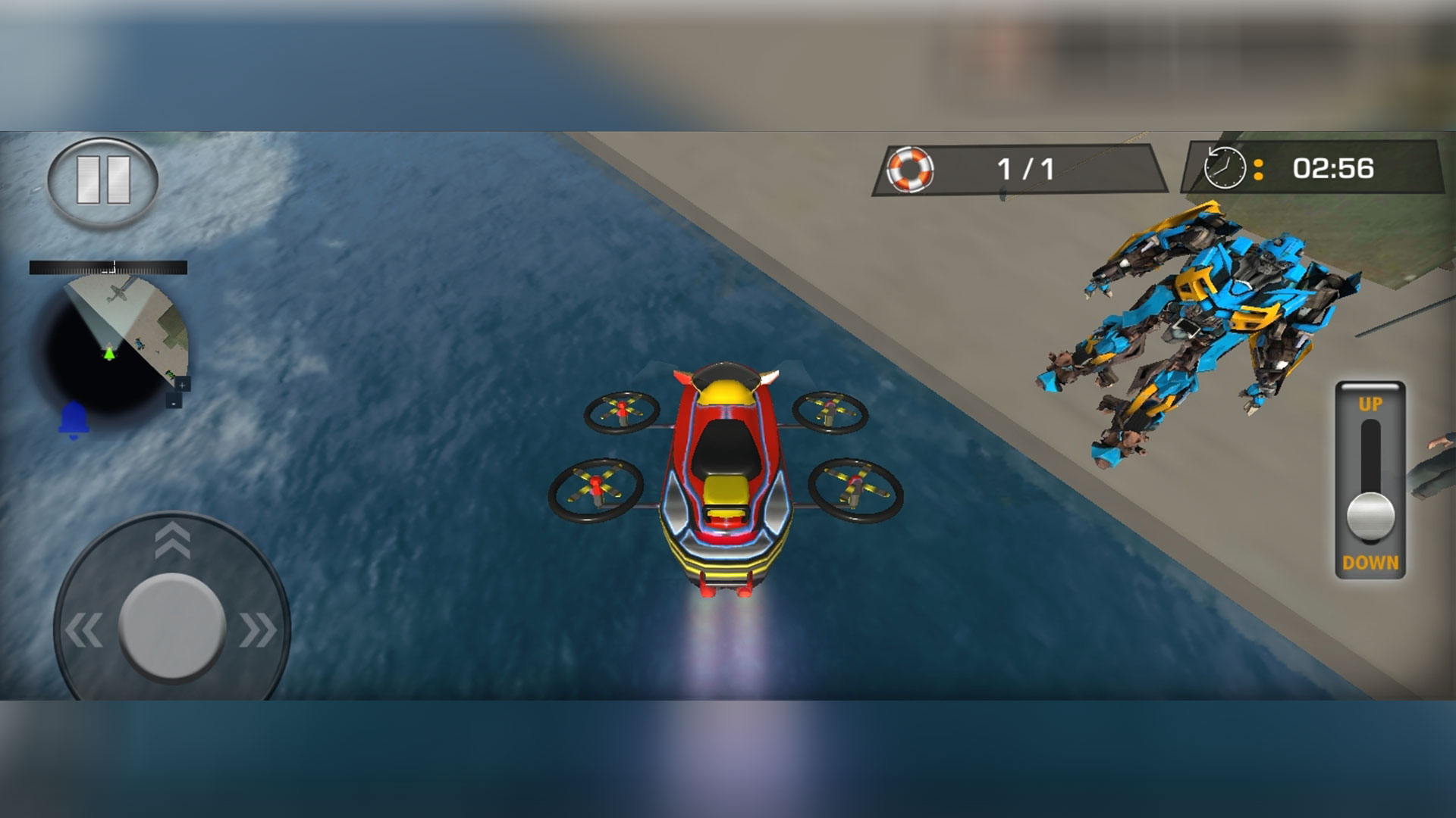 Rescue Jet Ski Flying Robot Shooting Game - App on Amazon Appstore