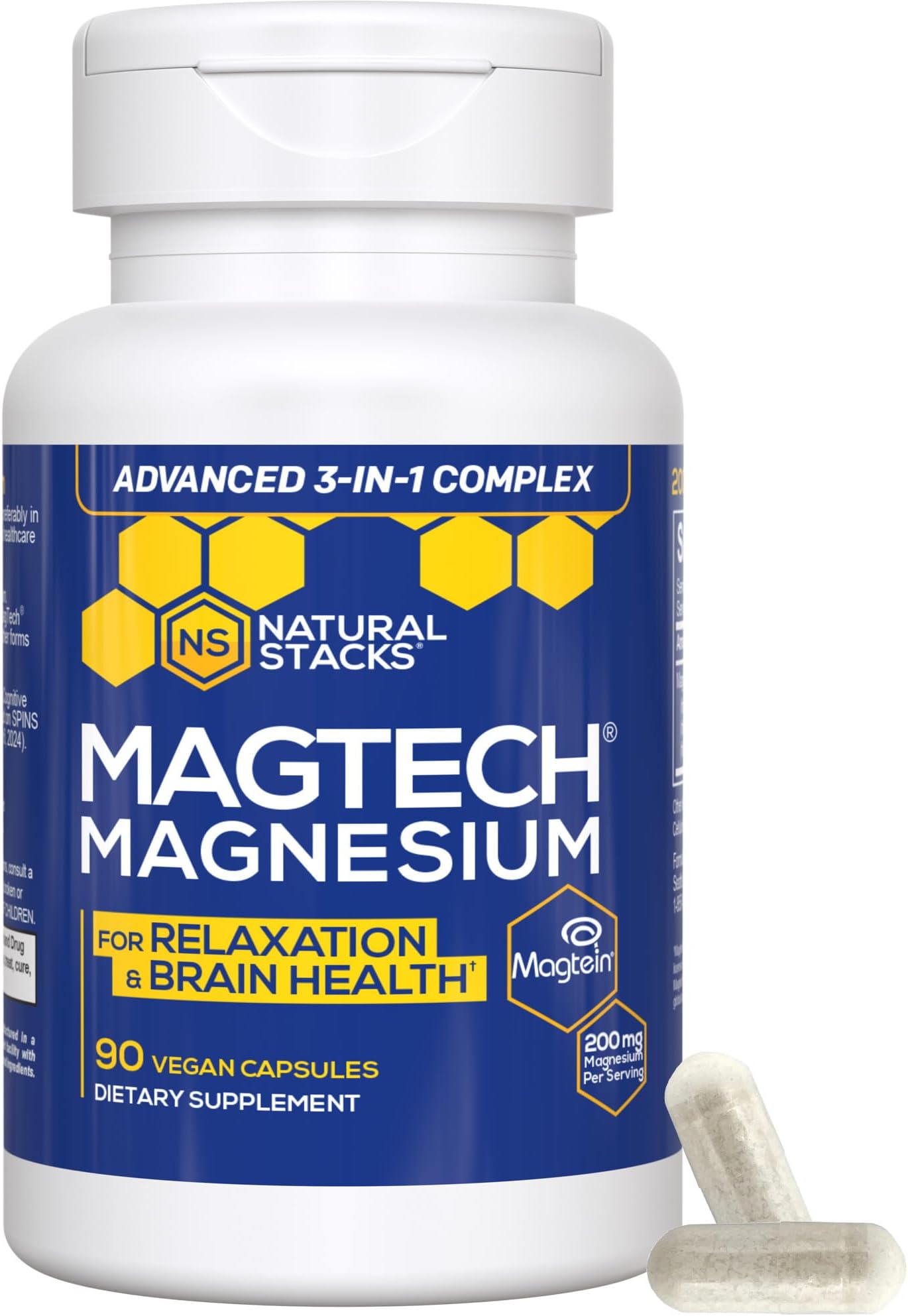 Amazon.com: Why Not Natural Magnesium L-Threonate and Magnesium Complex ...