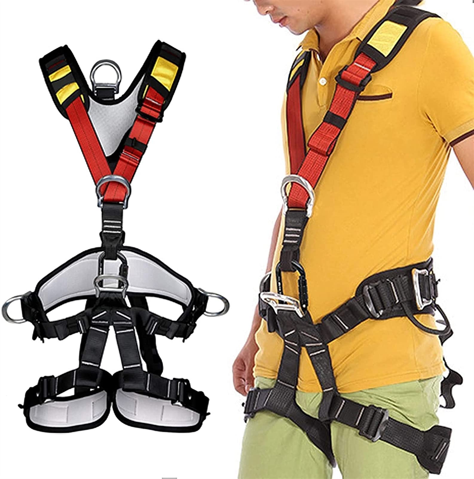Buy MARHD Rope Ladder Safety Fall Arrest Harness, Roofing Fall ...