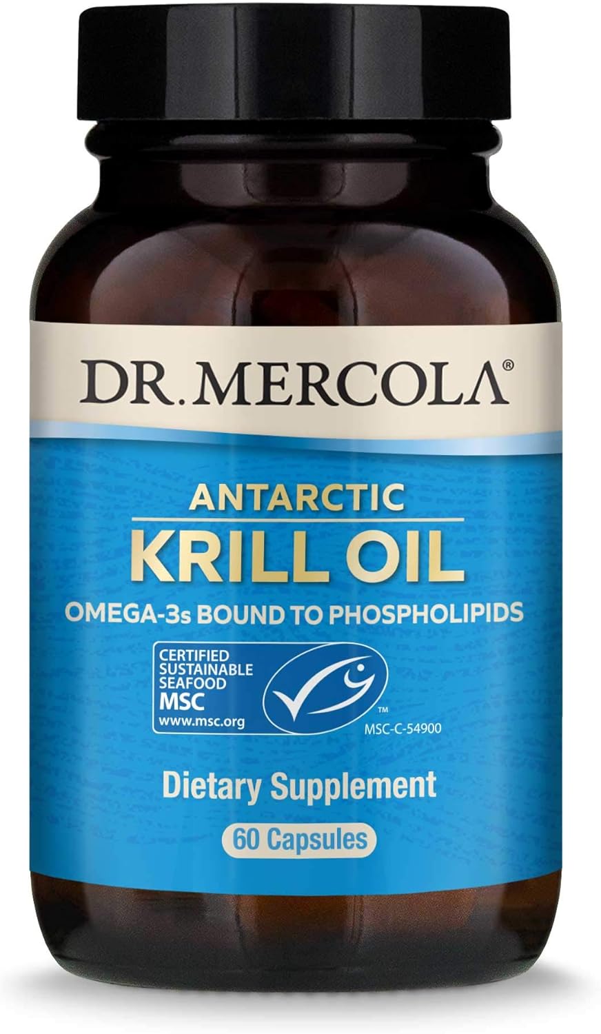 Amazon | Krill Oil, 60 Fish Gelatin Caplique Capsules 海外直送 [並行輸入品] | Dr ...