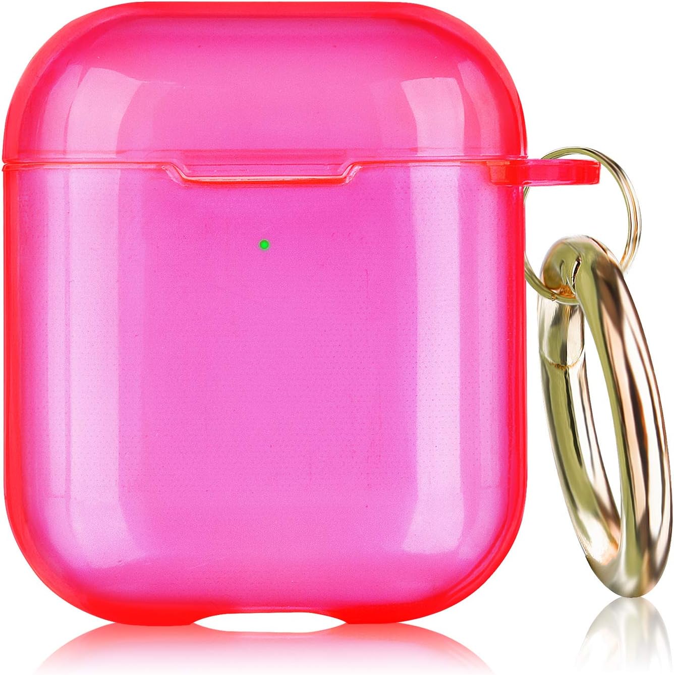 Amazon.com: AIRSPO Airpods Case Cover, Clear Soft TPU Protective Cover ...