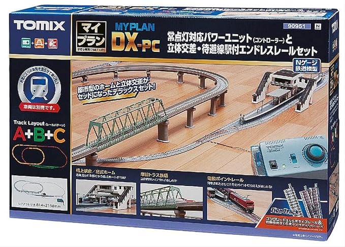 TomyTEC 979514" Track Set B Model Kit : Amazon.co.uk: Toys & Games