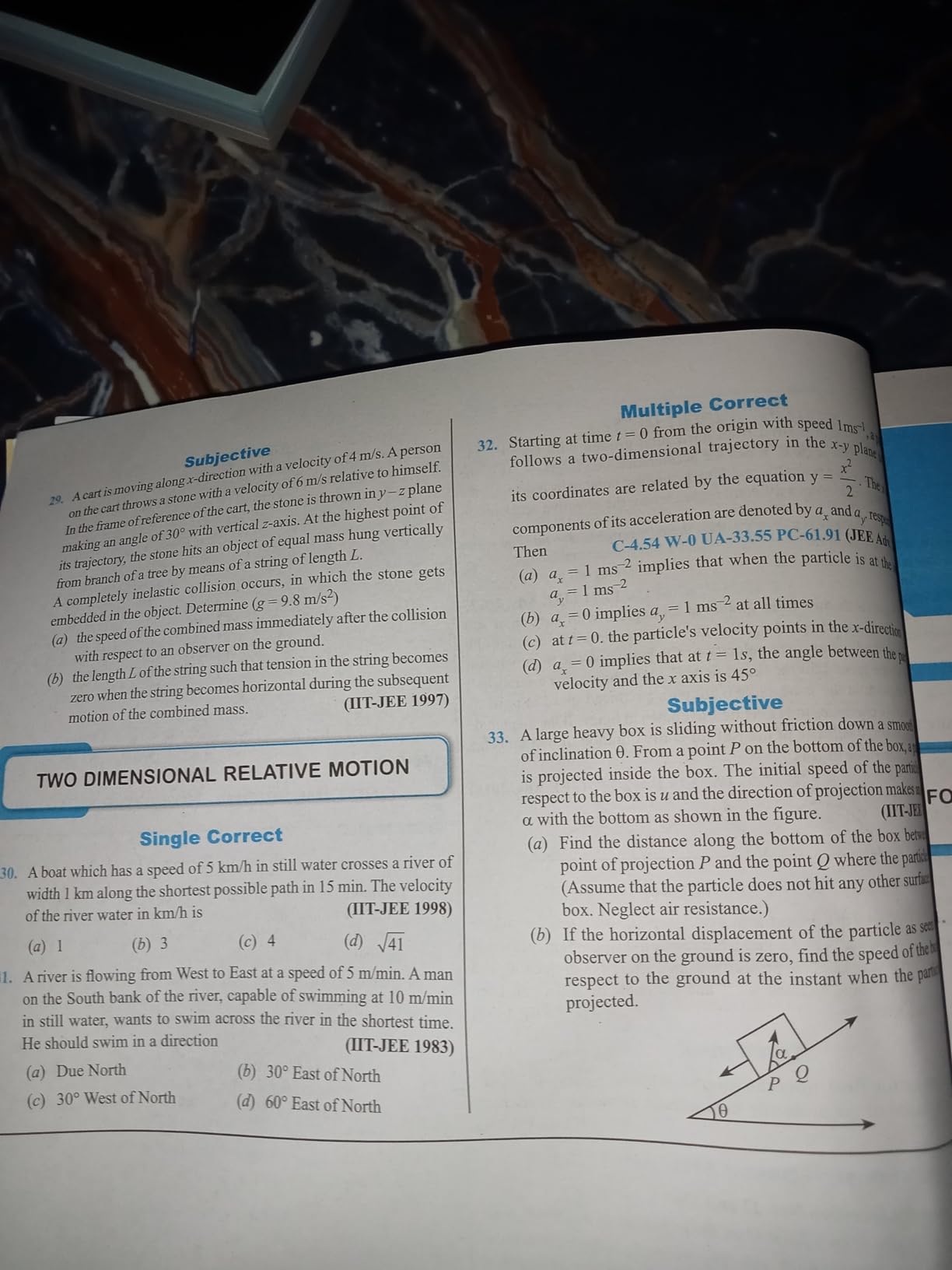 Buy PW 47 Years Physics, Chemistry and Mathematics Combo Set of 3 Books ...