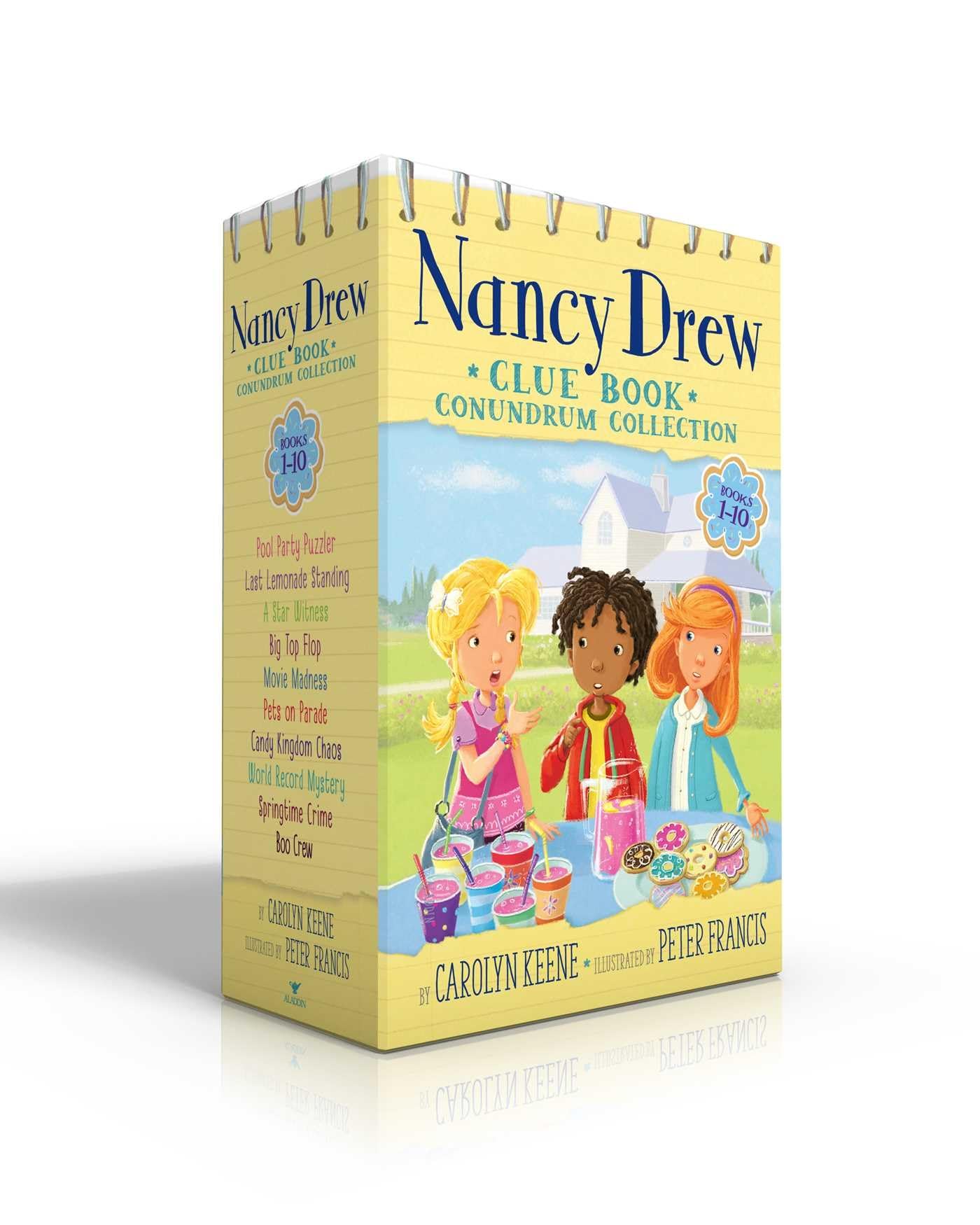 Amazon.com: Nancy Drew Clue Book Conundrum Collection (Boxed Set): Pool ...