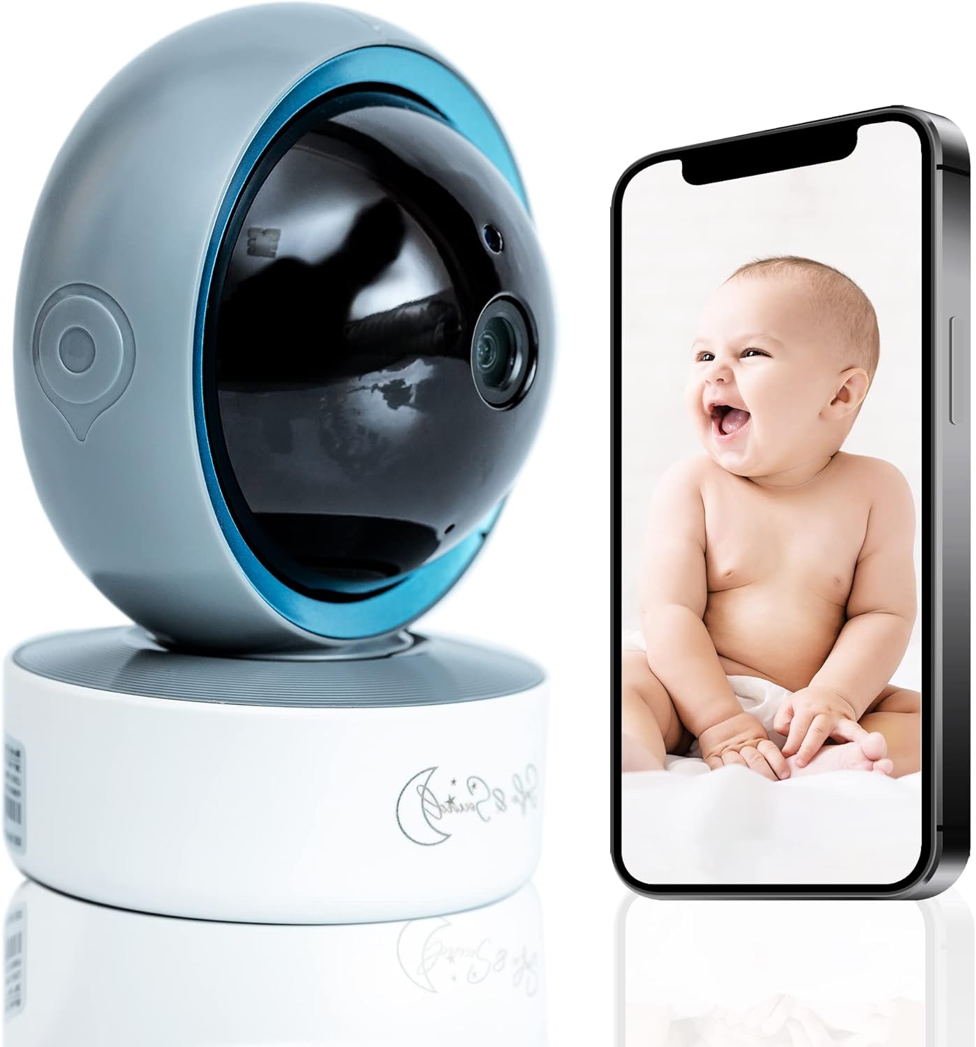 Amazon.com: Safe & Sound HD Video Baby Monitor, Long Range Wi-Fi ...