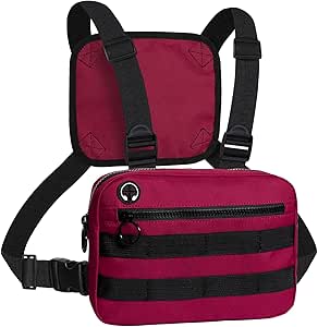 Amazon.com | MJNUONE Outdoor Chest Bag For Men，Tactical Chest pack with ...