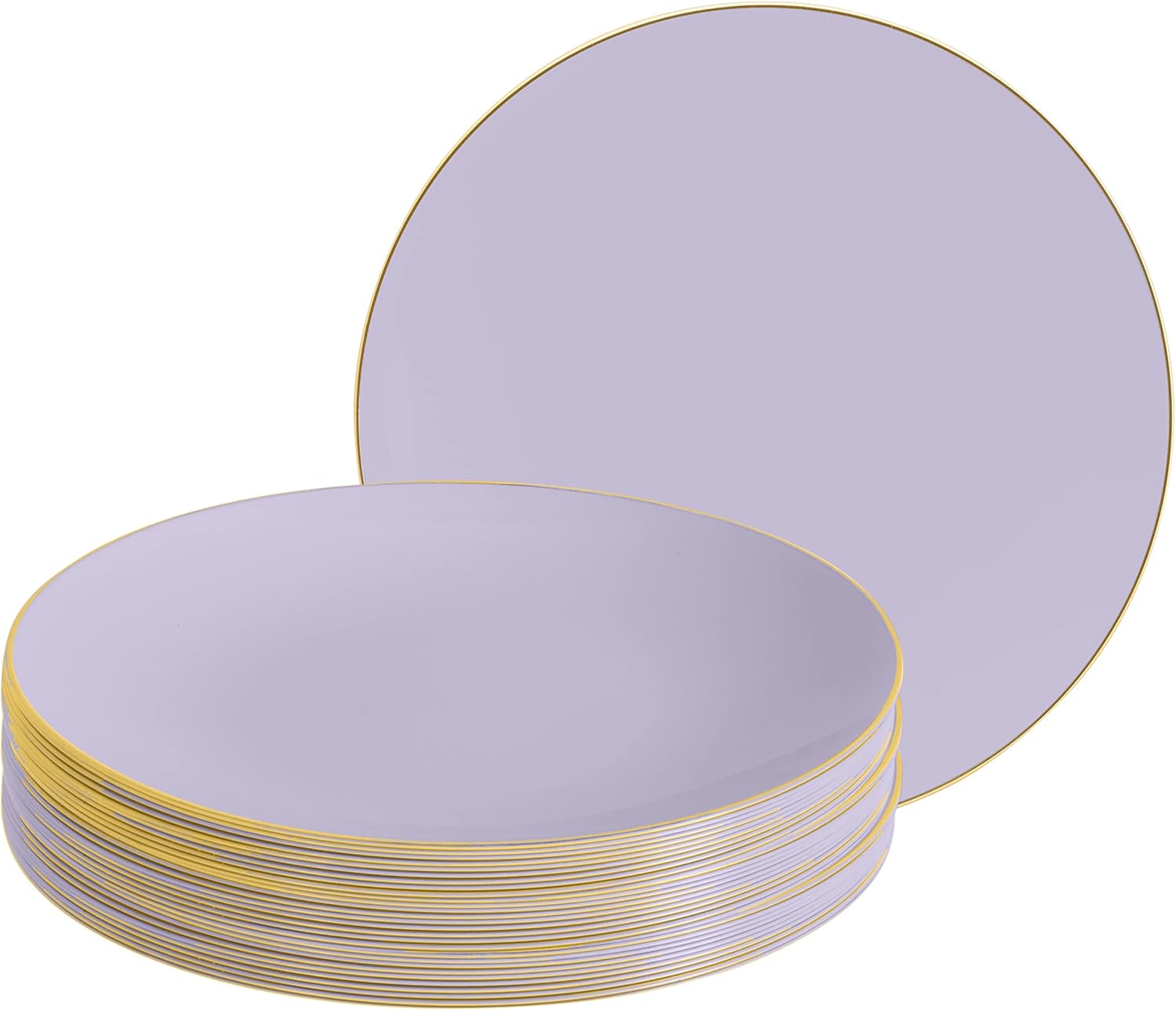 Amazon.com: LUXE PARTY NYC Plastic 30 Pack Dinnerware Plates ...