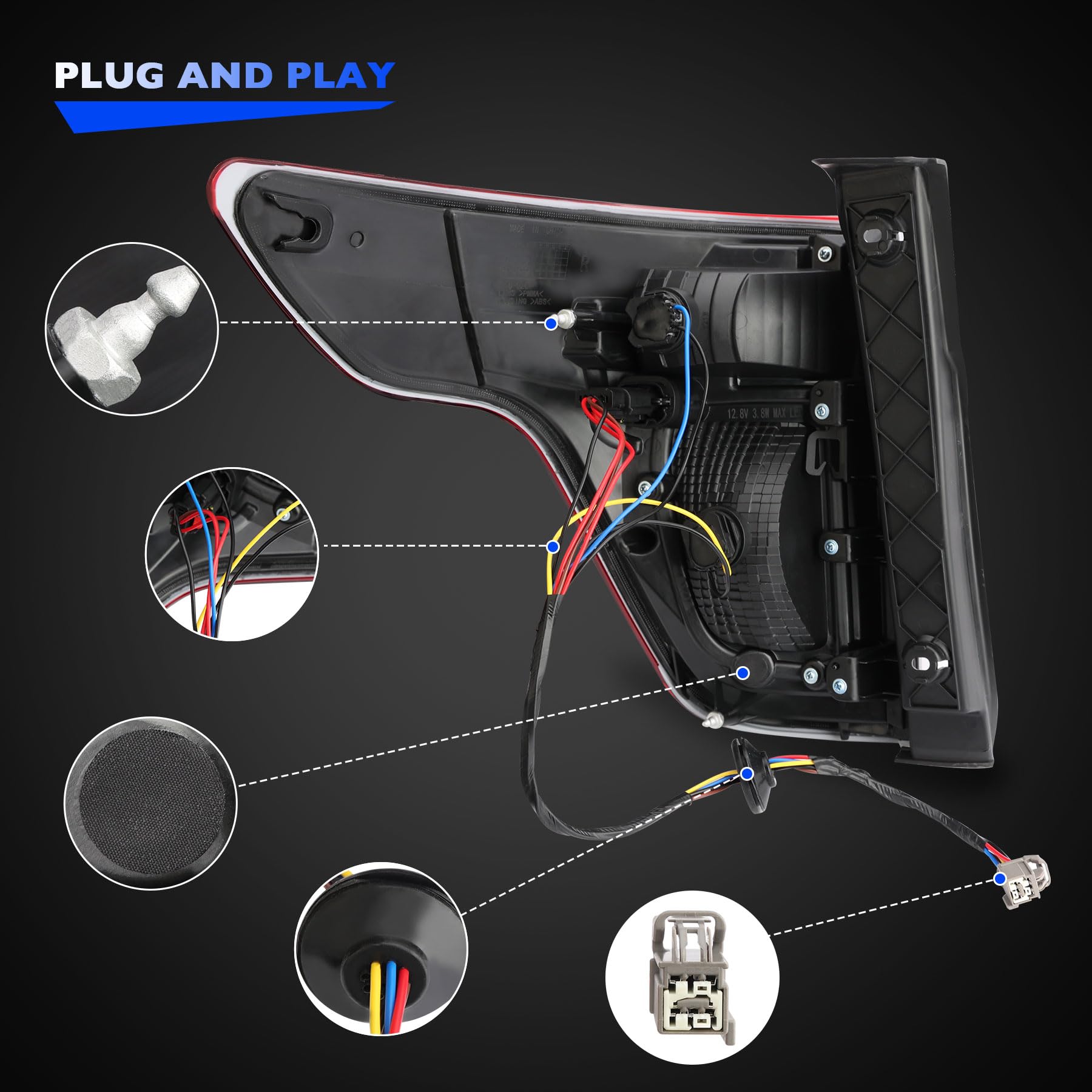 Ford Explorer Brake Light Wiring Diagram Amazon.com: Tail Light