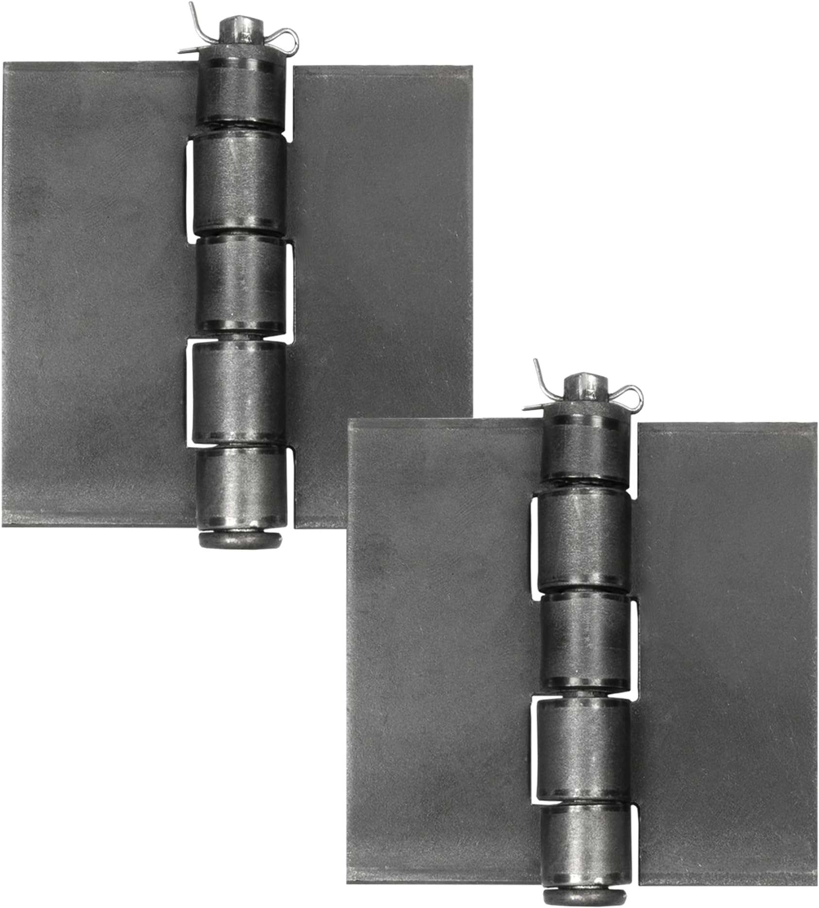 Amazon.com: Ilyapa 2 Pack 4x4 Gate Hinges Heavy Duty Butt Hinge for ...