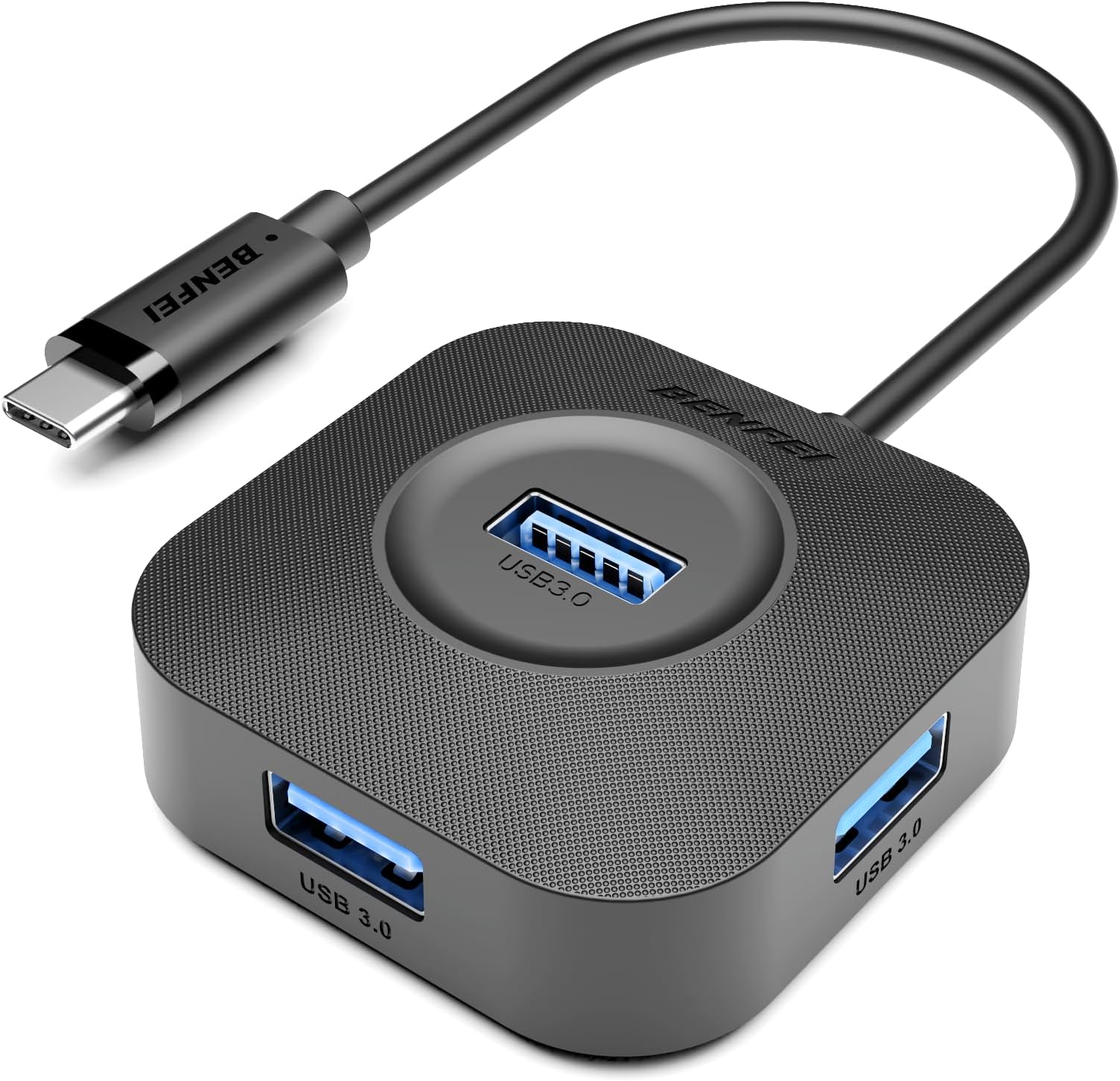 Amazon.com: BENFEI USB C Hub, 4 Ports USB 3.0 Hub with 5Gbps Data ...