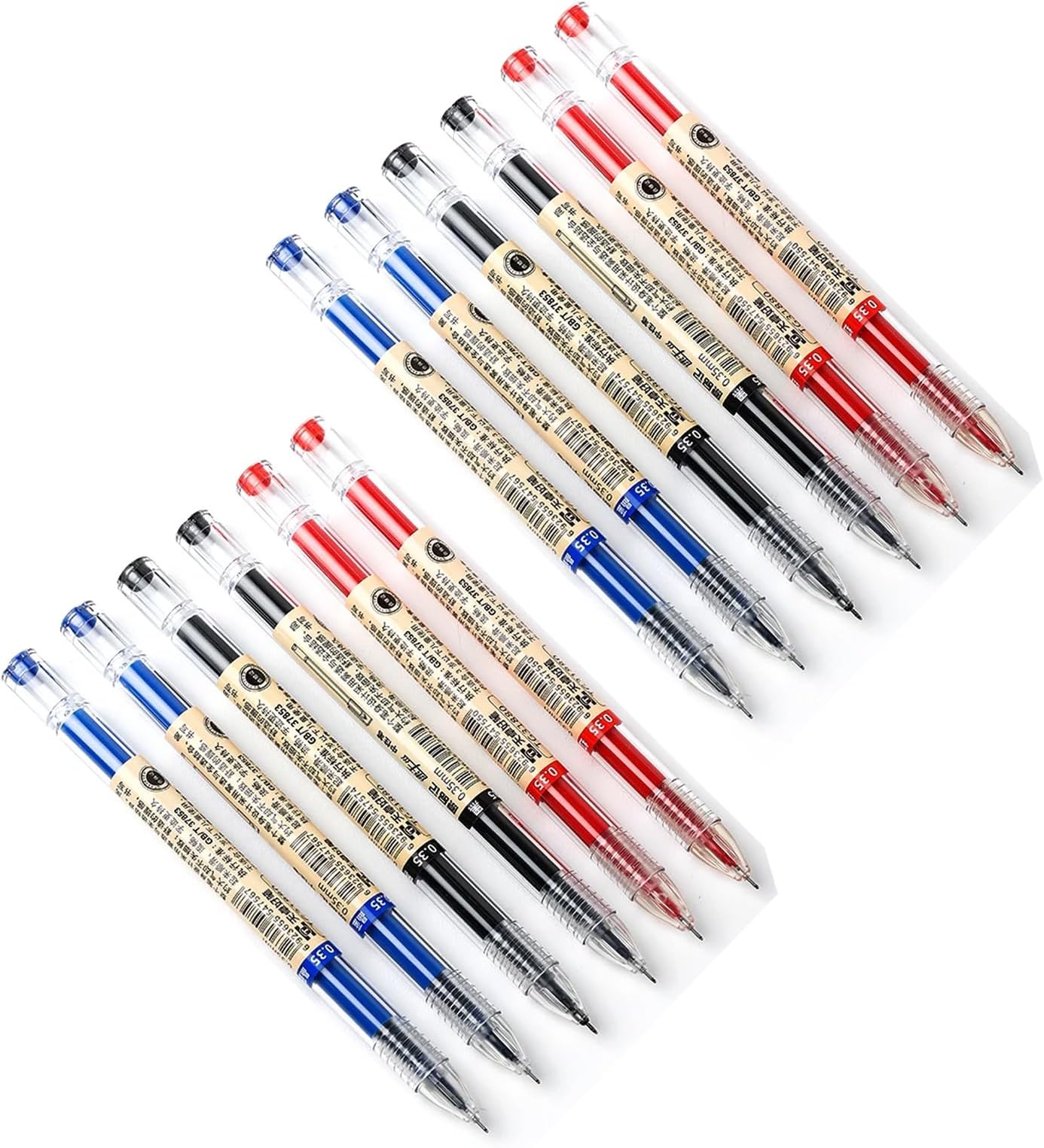 Gel Ink Pen Quick Drying Liquid Ink Pens fine point Japanese Style Pens ...