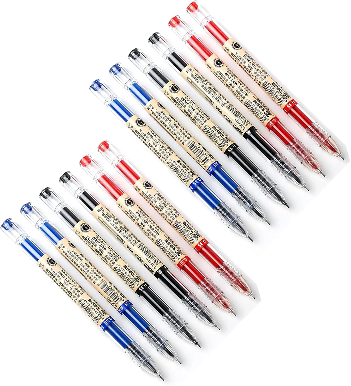 Amazon.com: Gel Ink Pen Quick Drying Liquid Ink Pens fine point ...