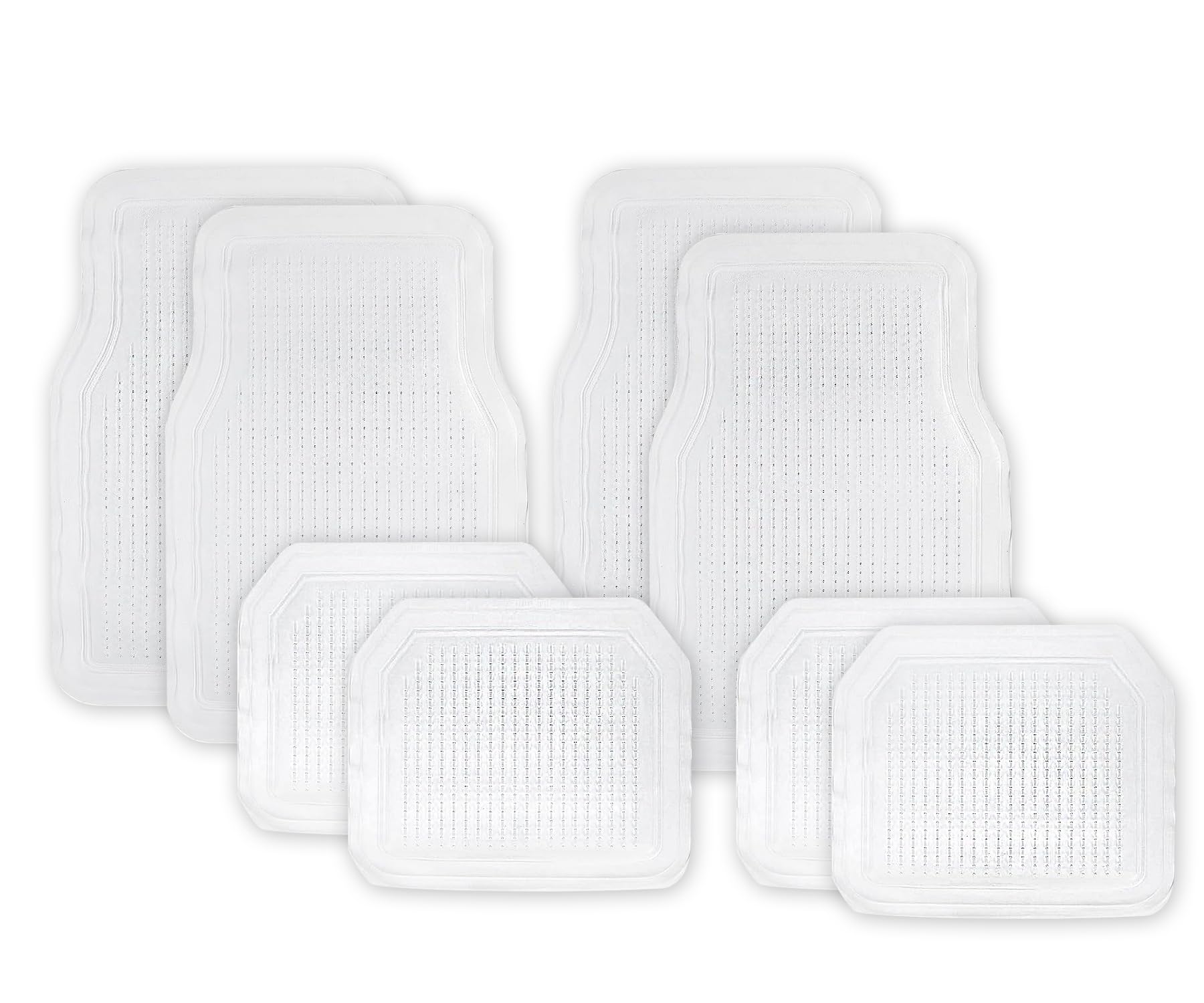 Snapklik.com : ZONETECH All Weather Full Rubber Clear Car Interior ...