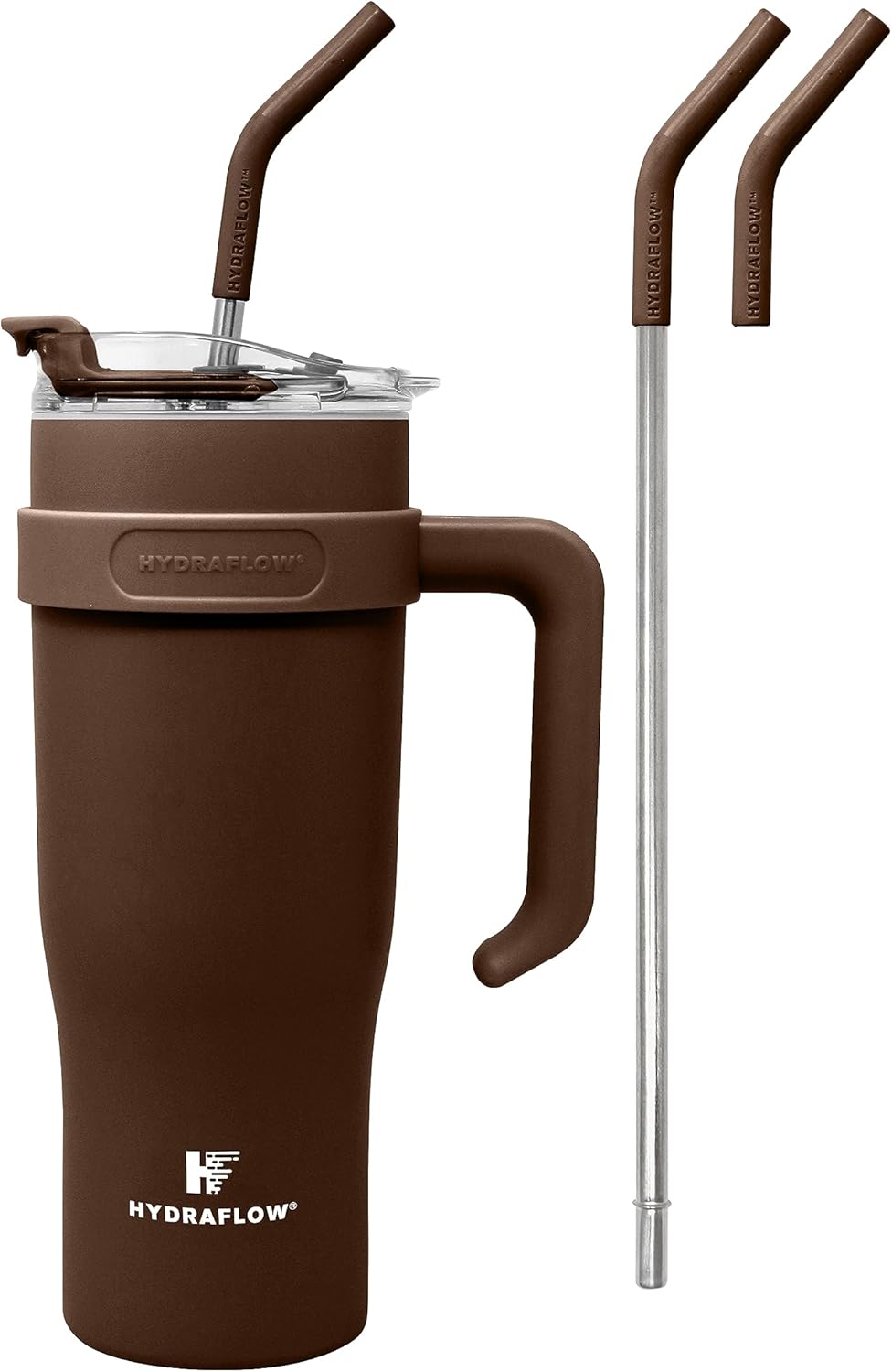 Amazon.com: HYDRAFLOW Capri - 40oz Tumbler with Straw and Handle ...